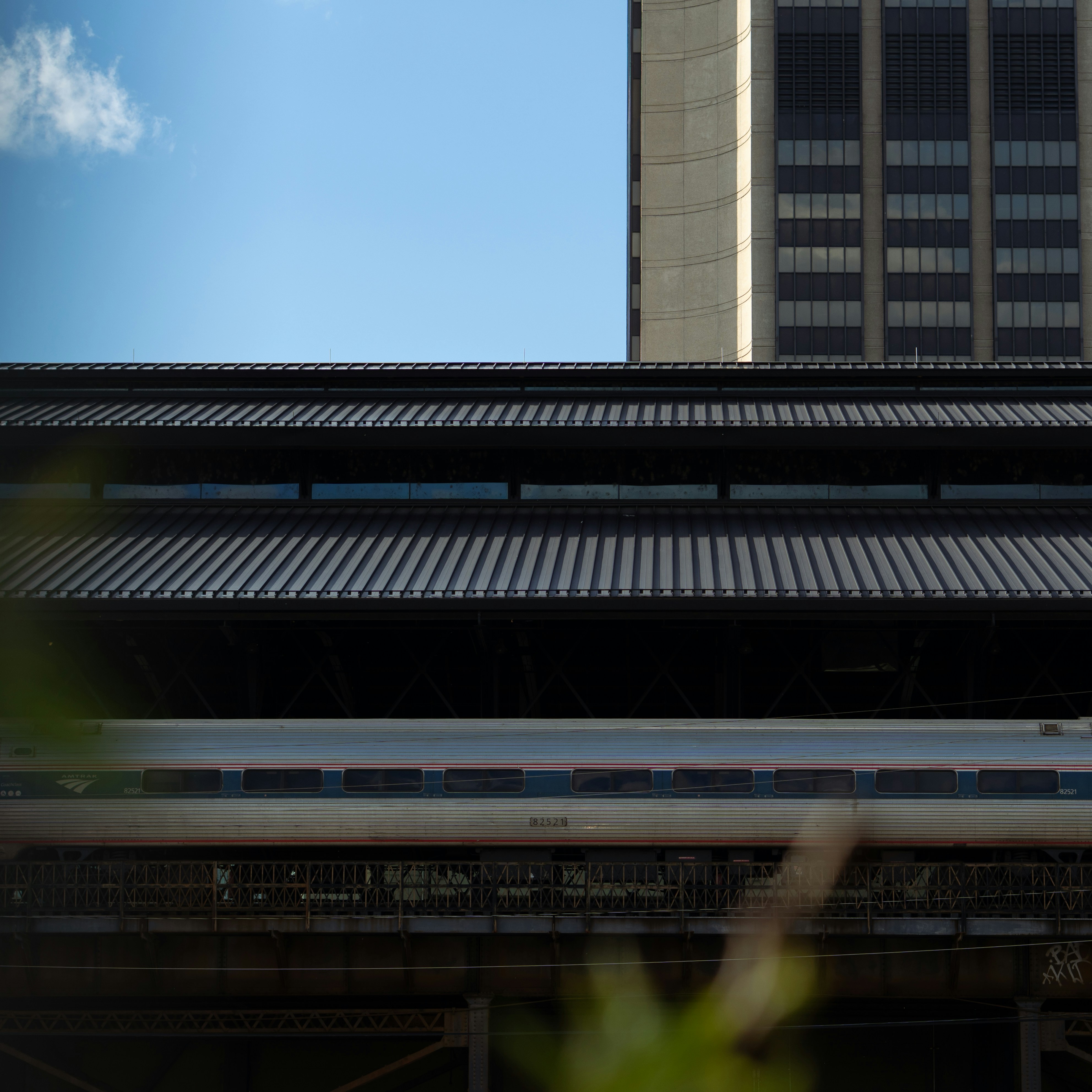 Concrete Rhythm: A Low-Angle Tale of Steel and Sky