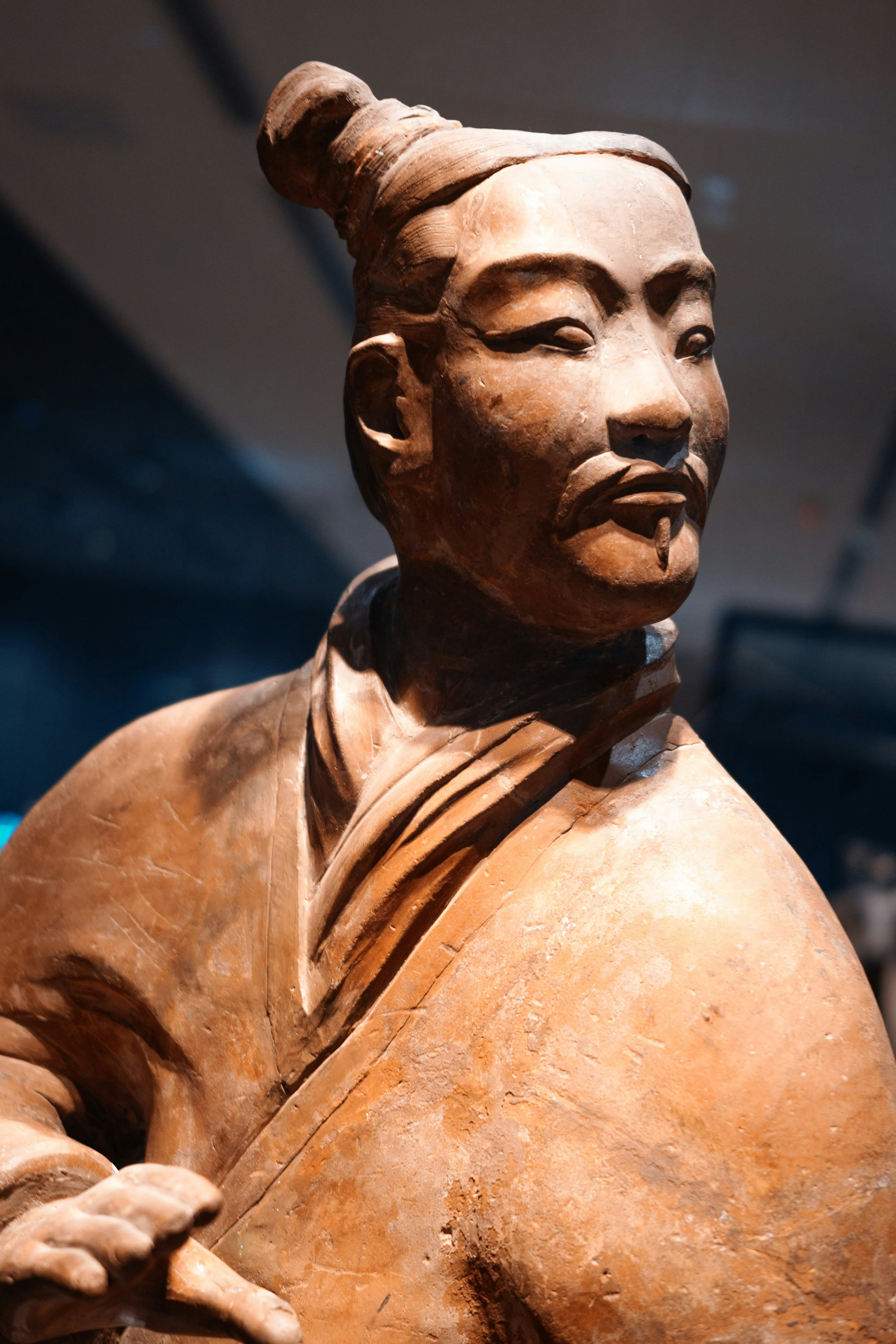 Terracotta Warrior: A Quiet Glance from a Timeless Statue