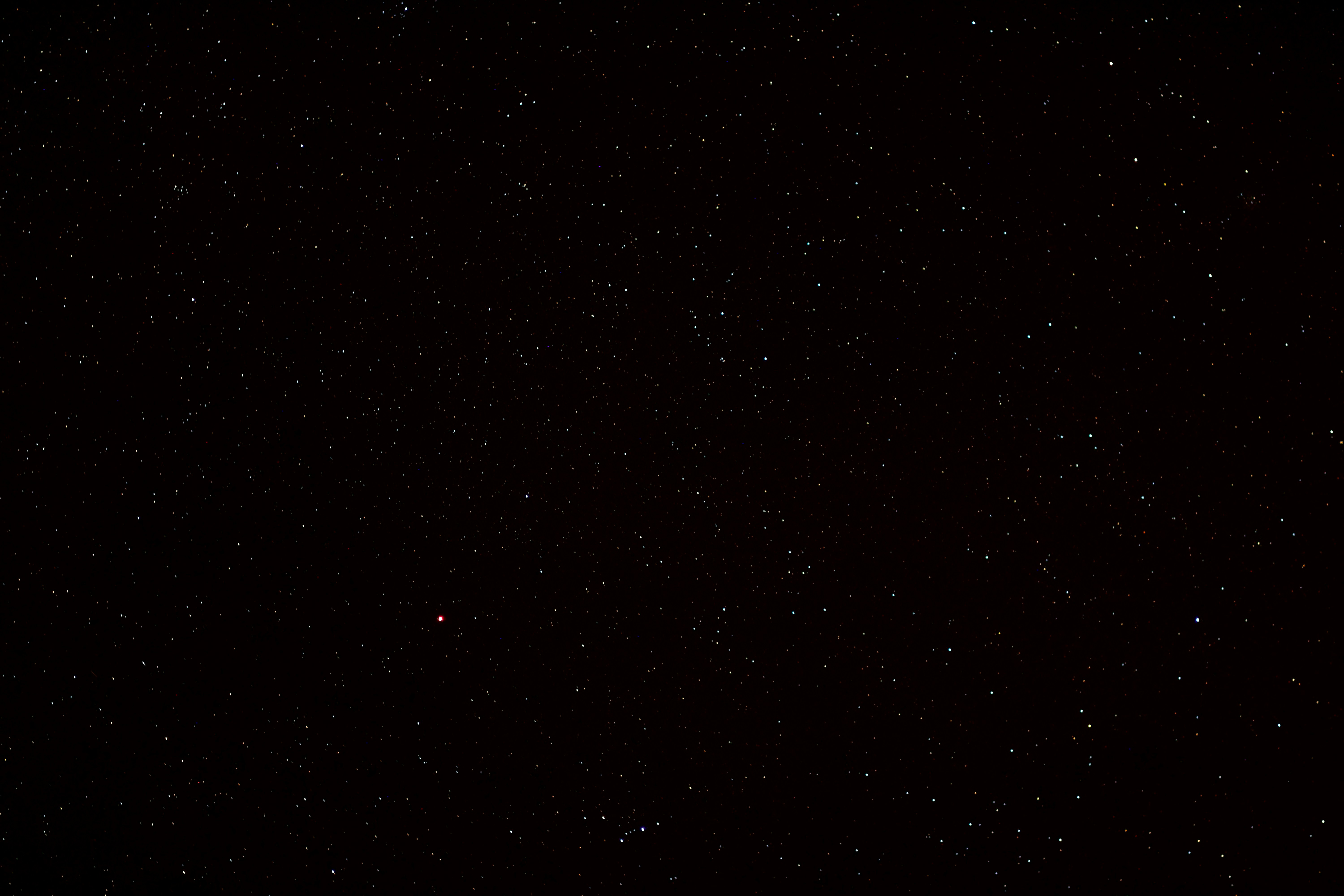 A Quiet Quilt of Night: Distant Stars Across a Velvet Sky