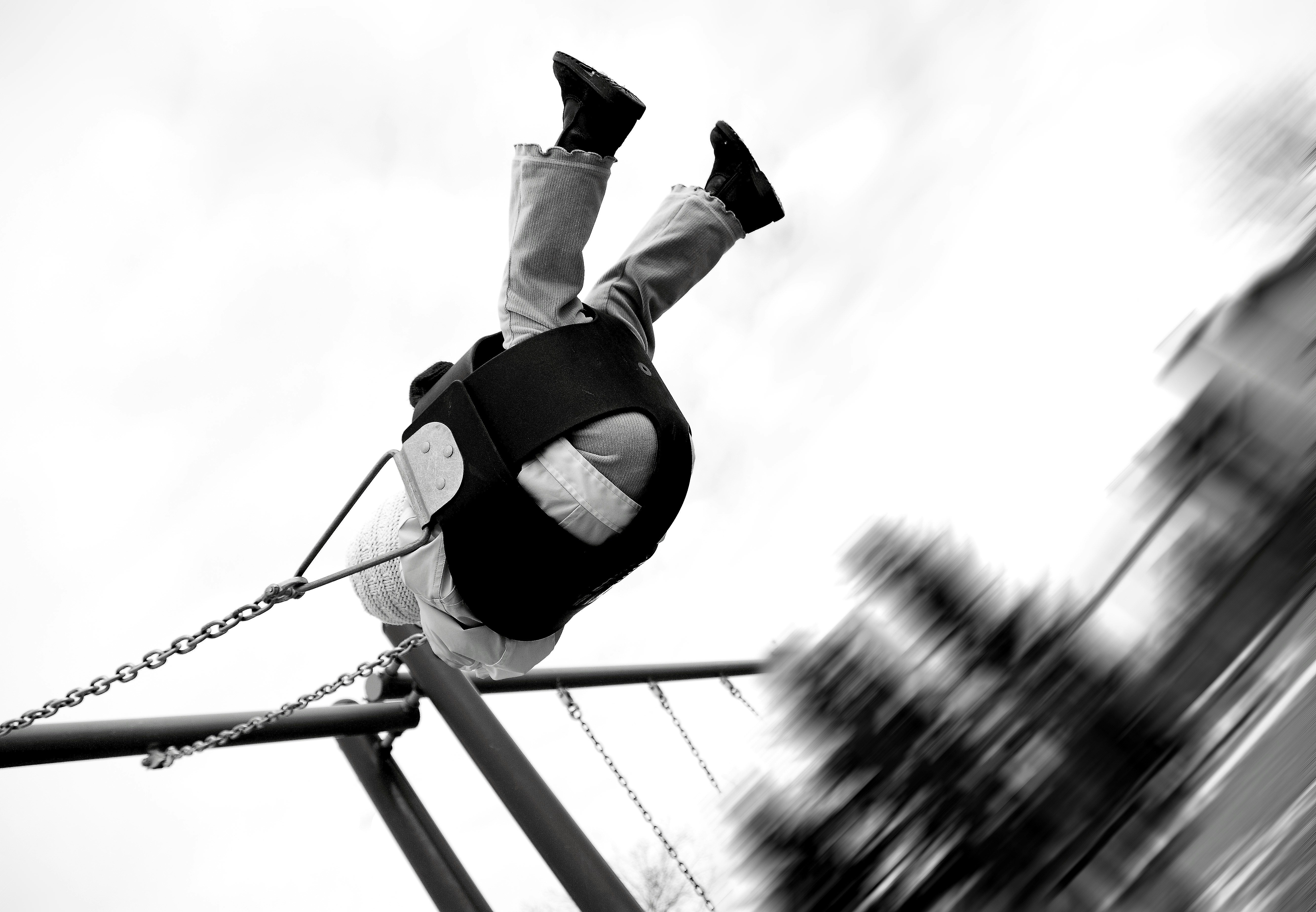 Leap of Courage: A Swing Beyond the Frame