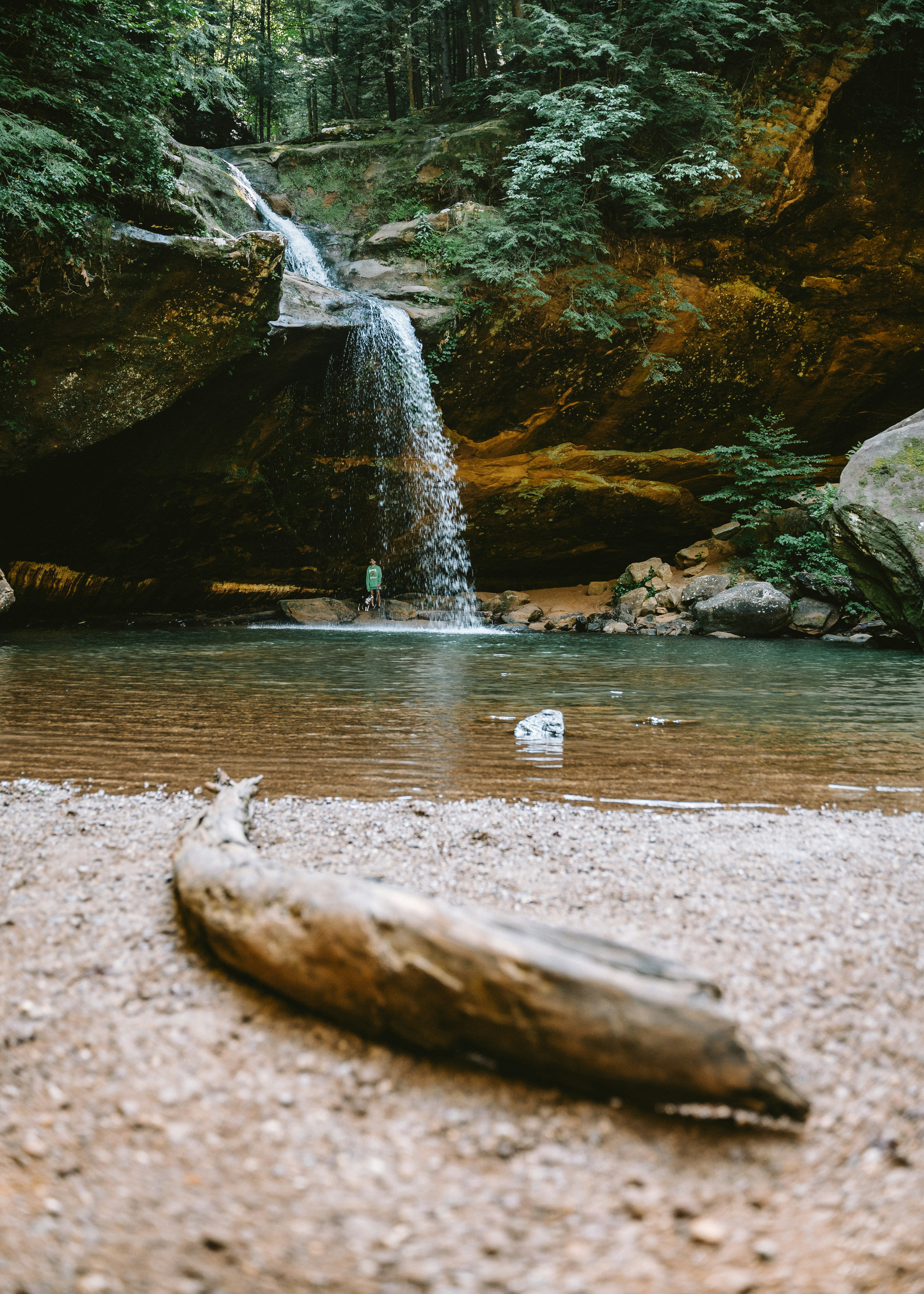 Whispering Falls at the Pebble Shore