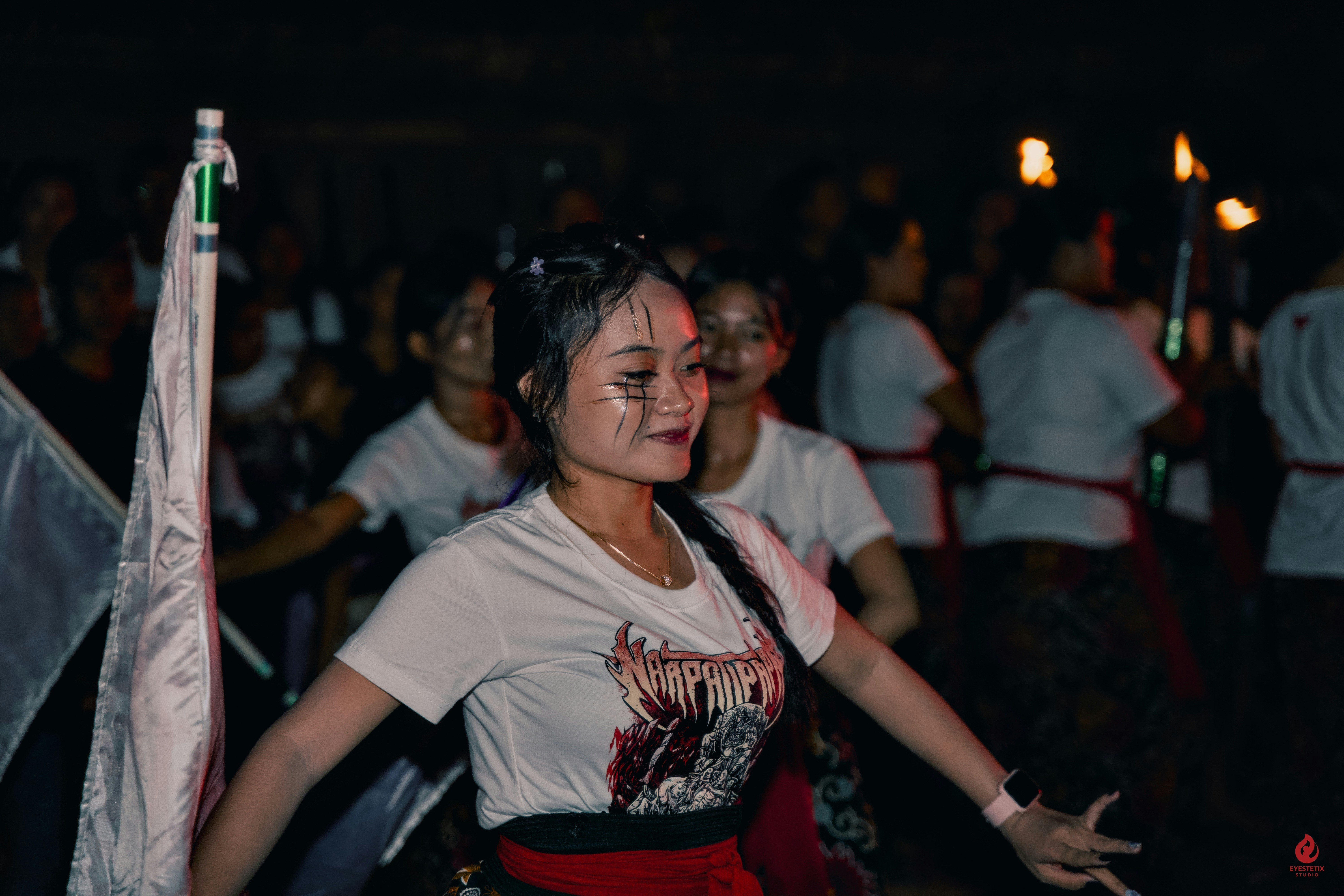 Midnight Dance: A Moment of Focus in a Crowded Club