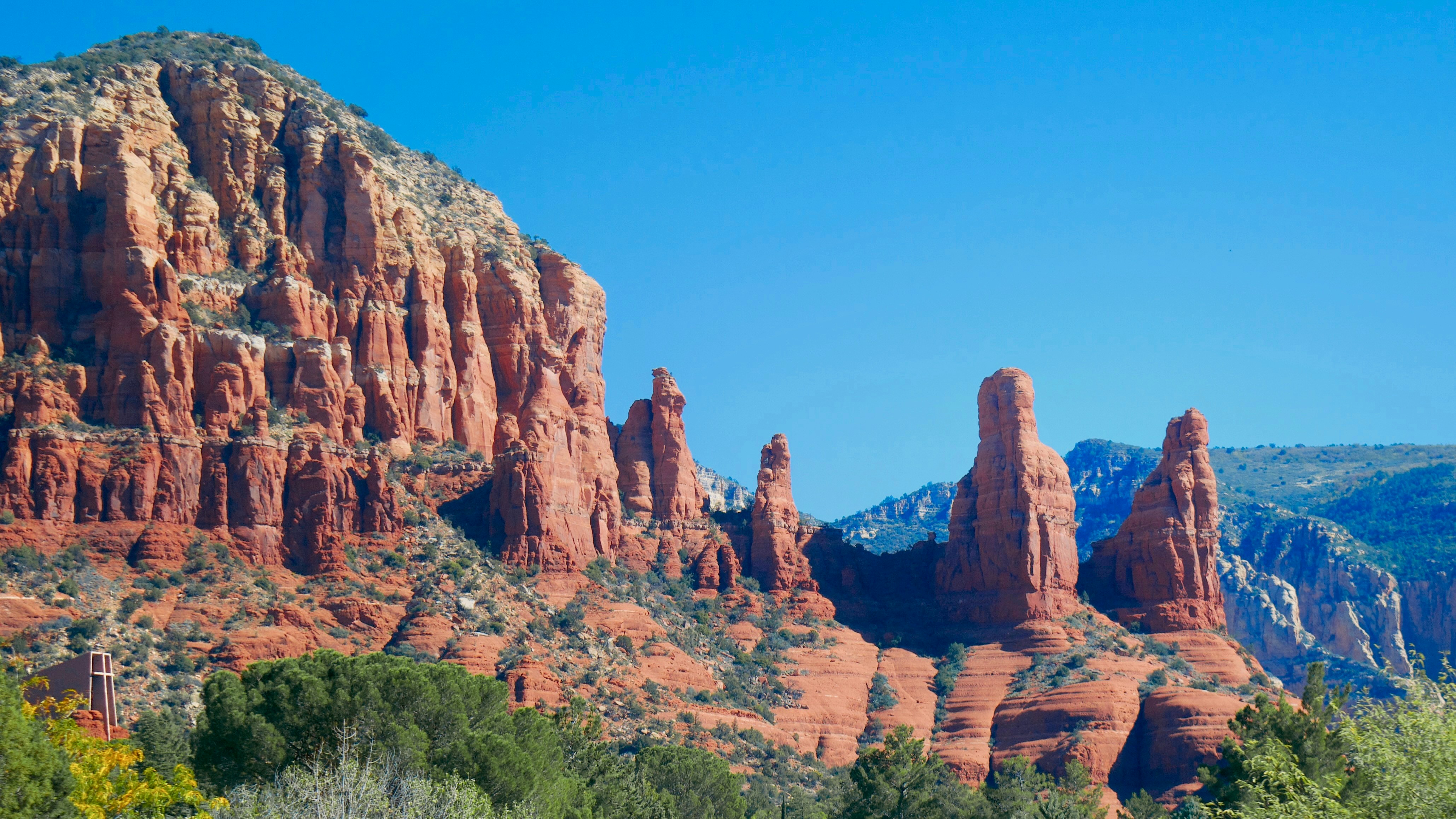 Red Spires at Distant Ridge