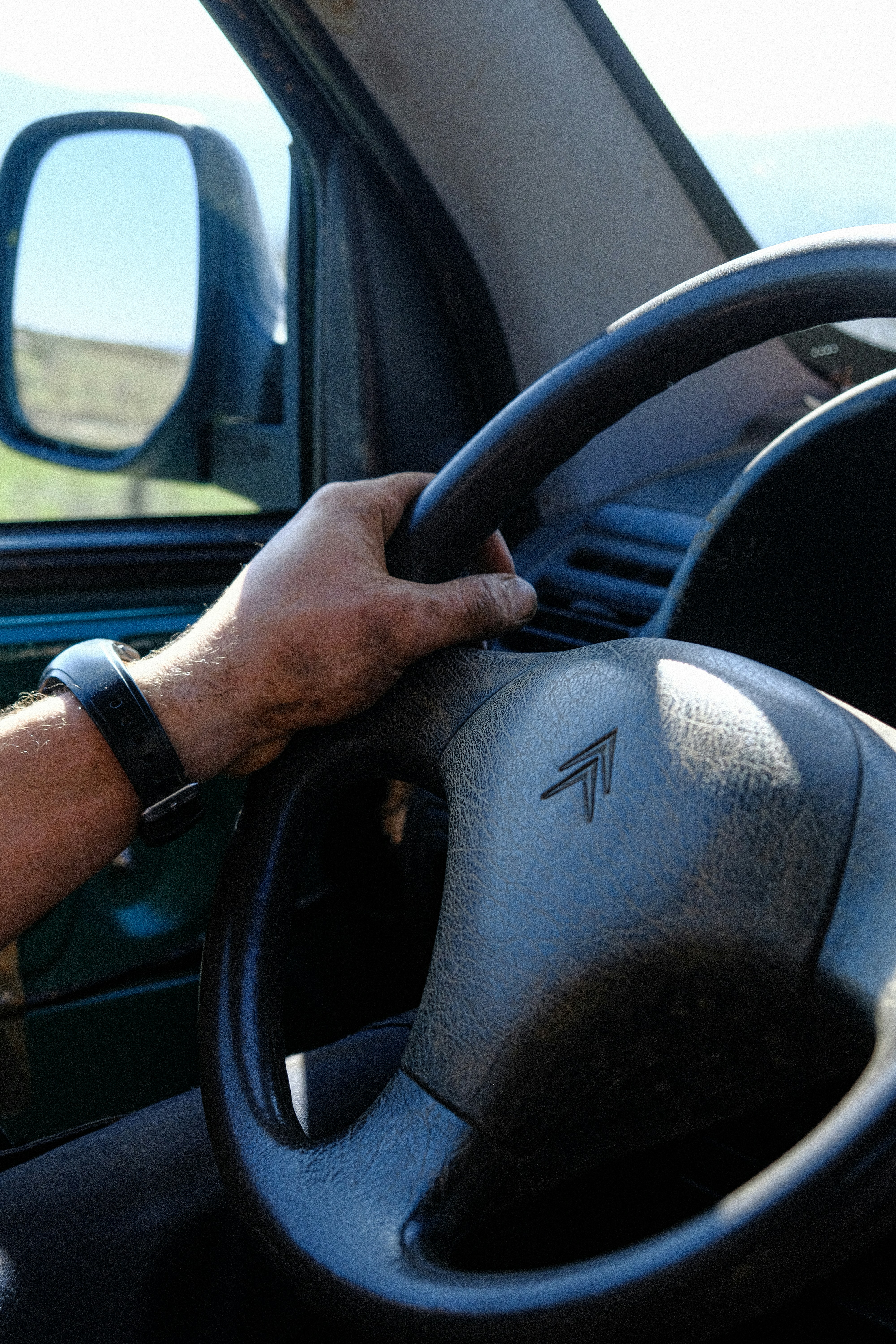 Handshake with the Road: A Driver’s Grip on the Wheel