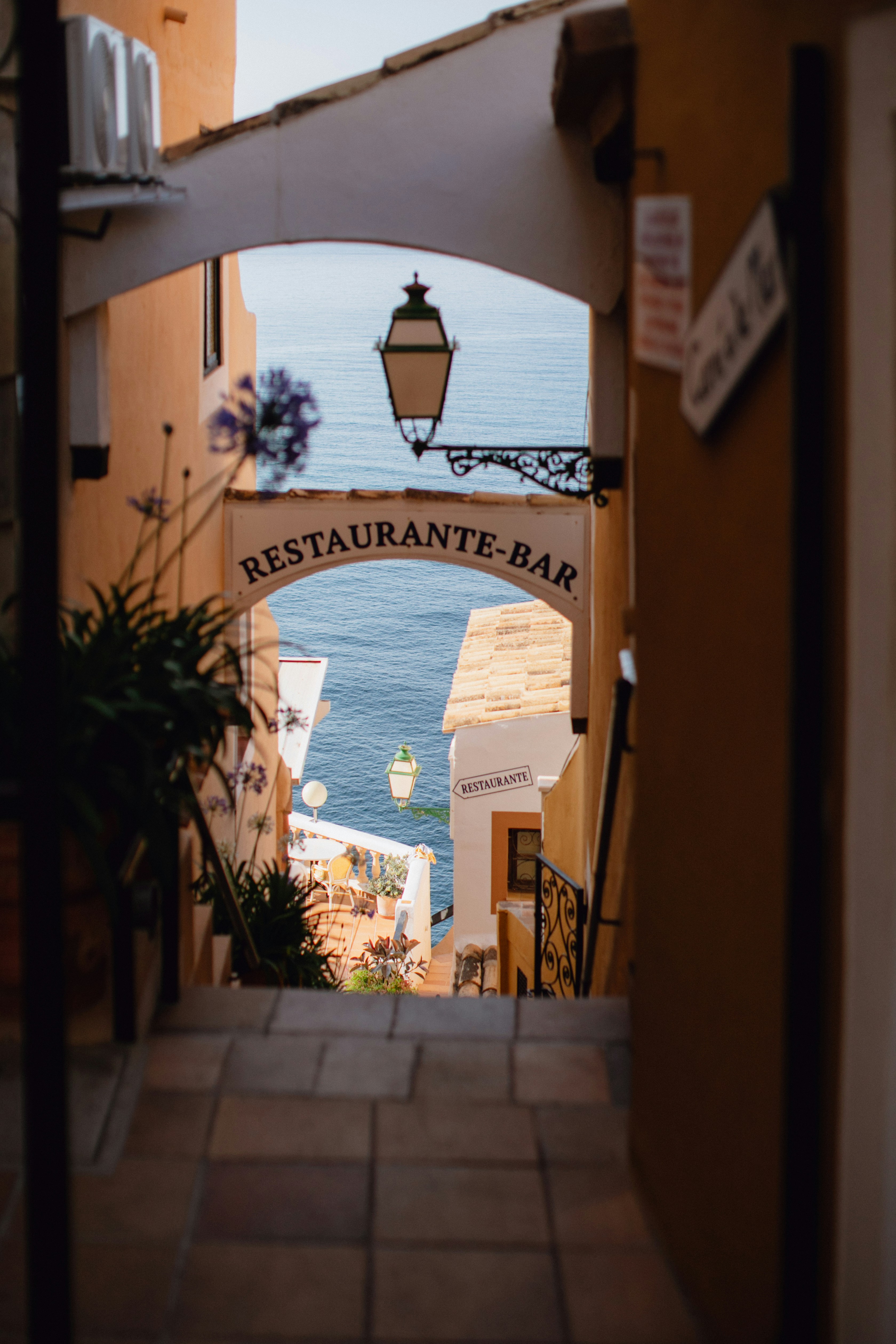 Coastal Archway to the Sea Café
