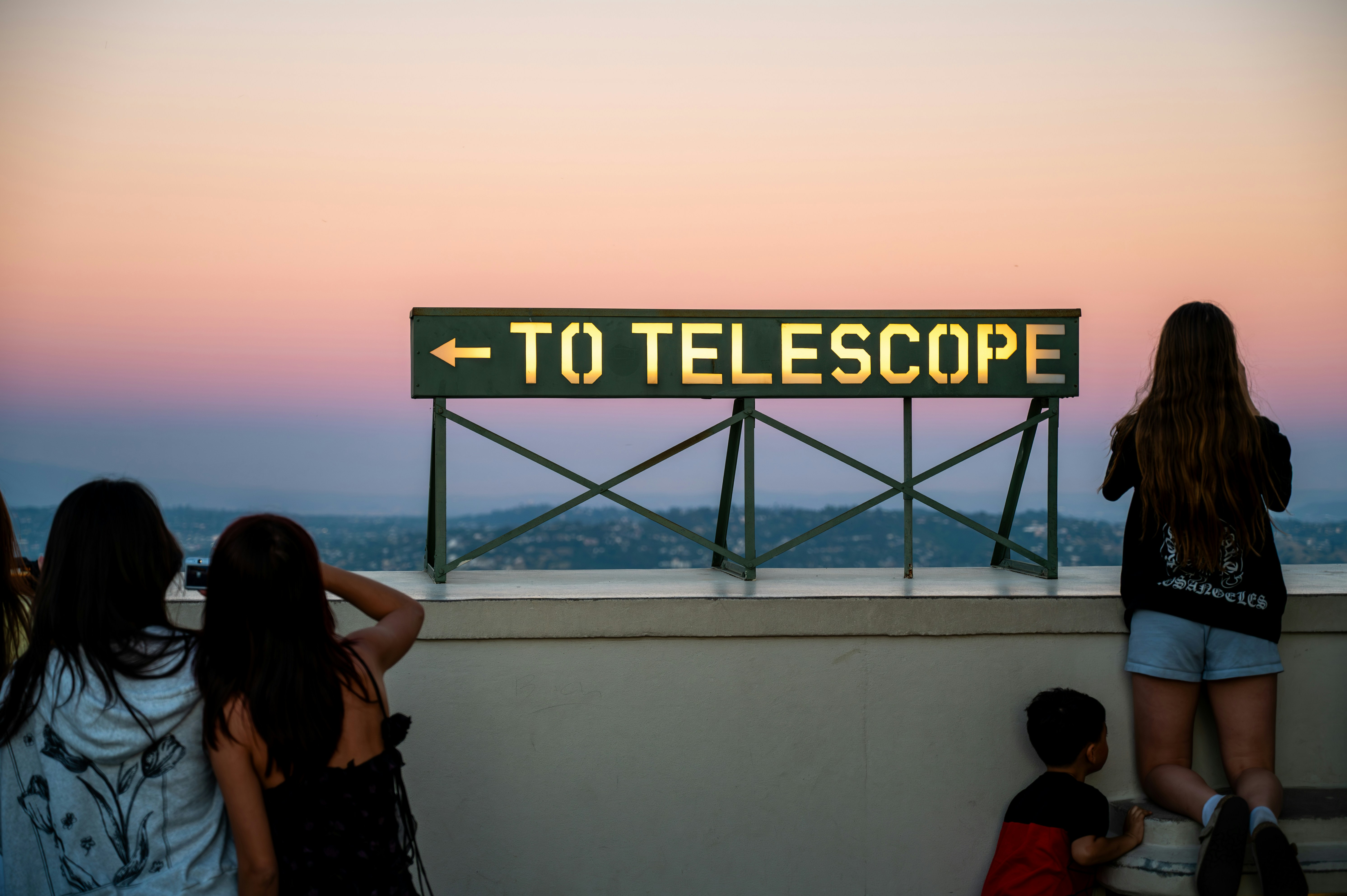 Signpost to the Sky: Sunset Observatory View