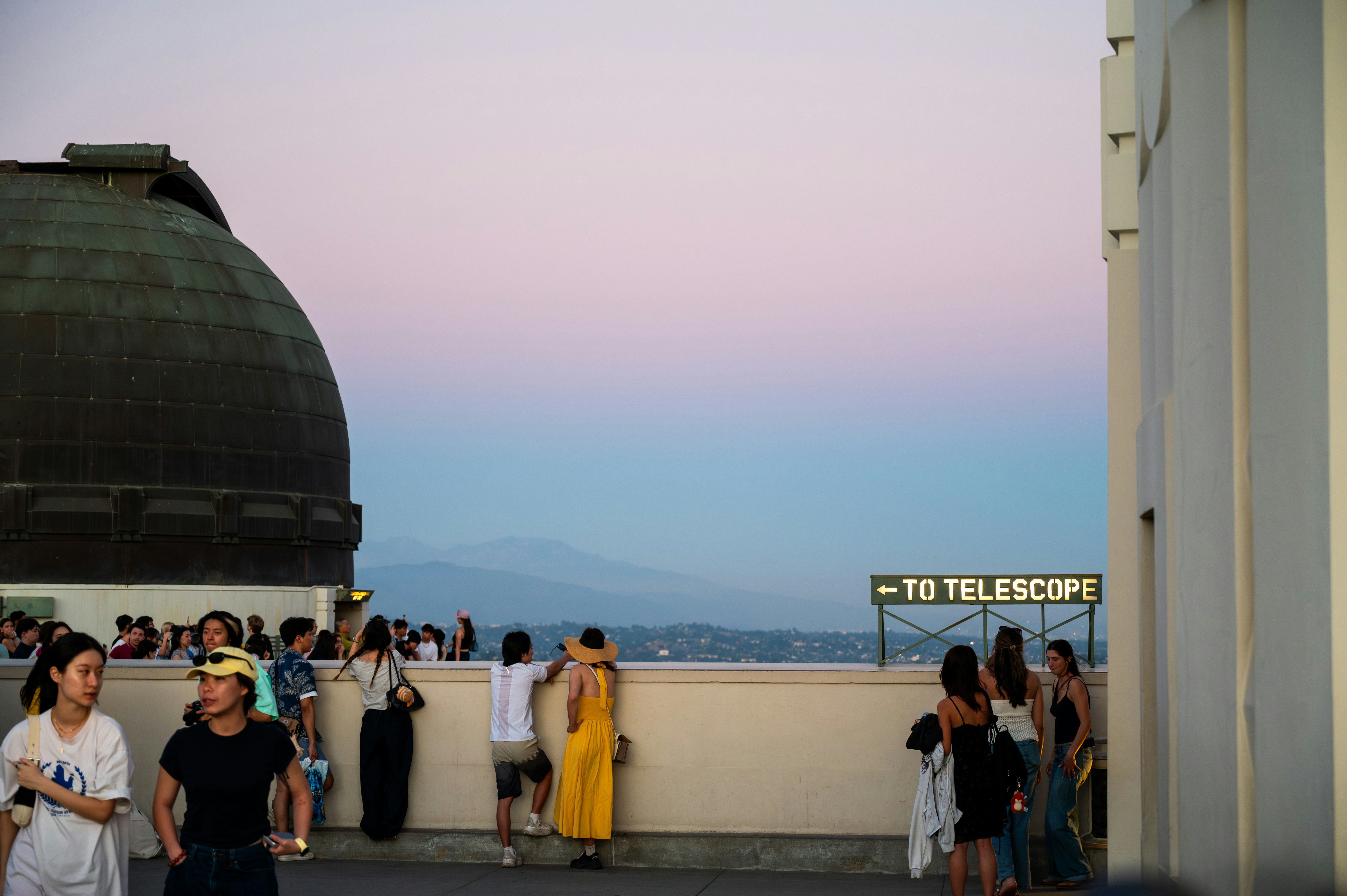 Sunset Prism at the Observatory Terrace