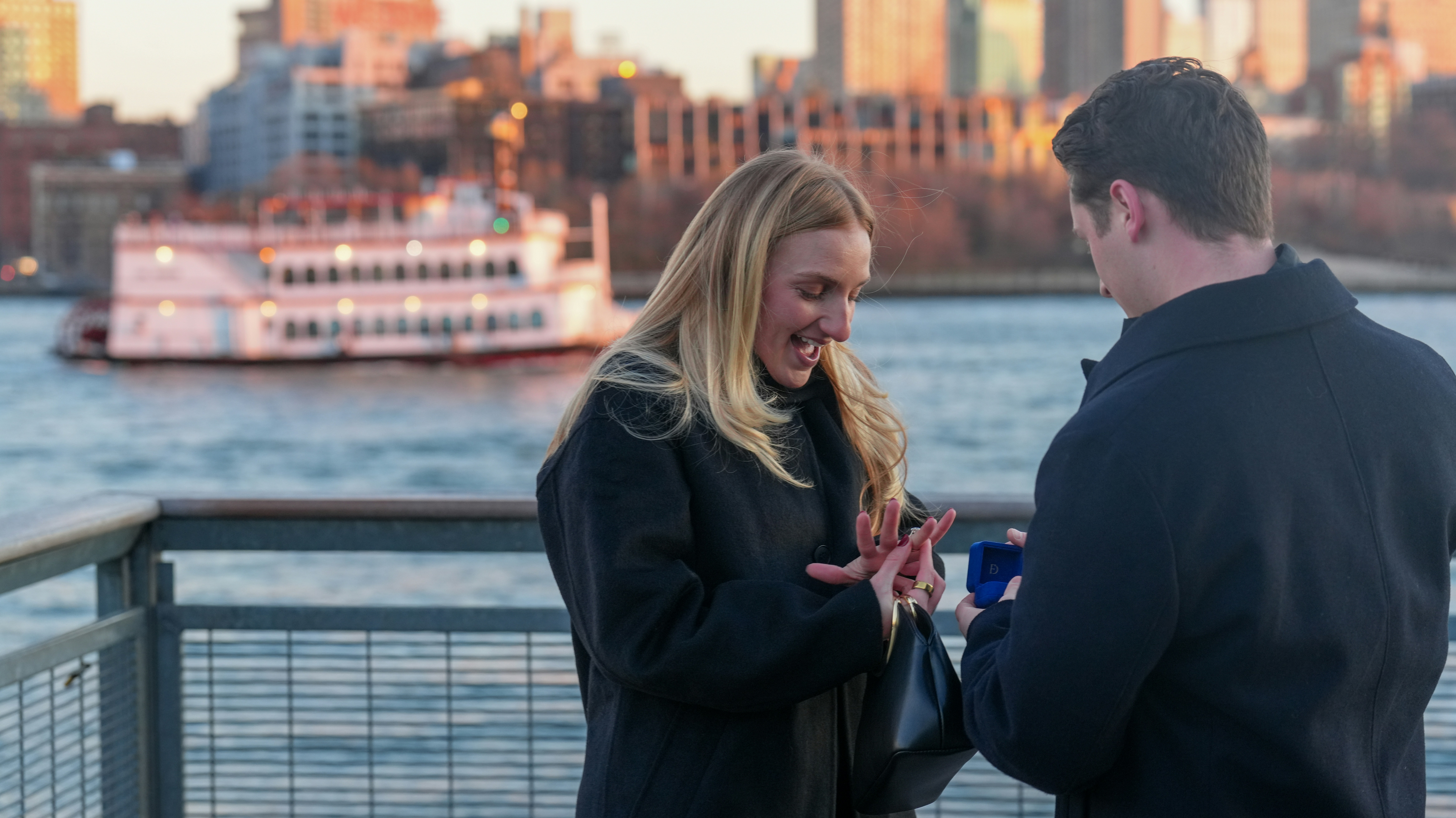 Shared Moment by the Waterfront: A Proposal of Laughter