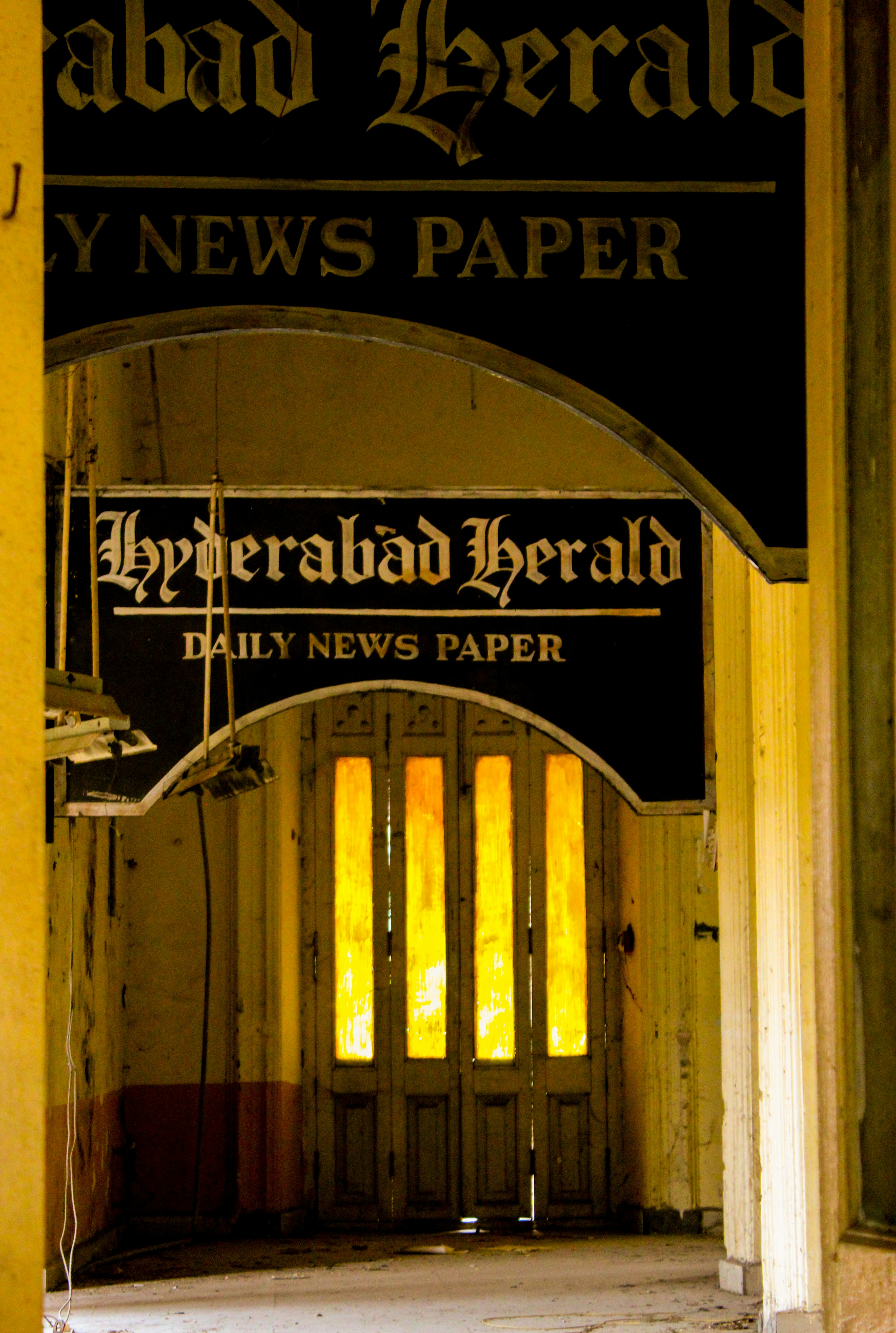 Lantern-lit Gables: A Forgotten Arcade of the Hyderabad Herald