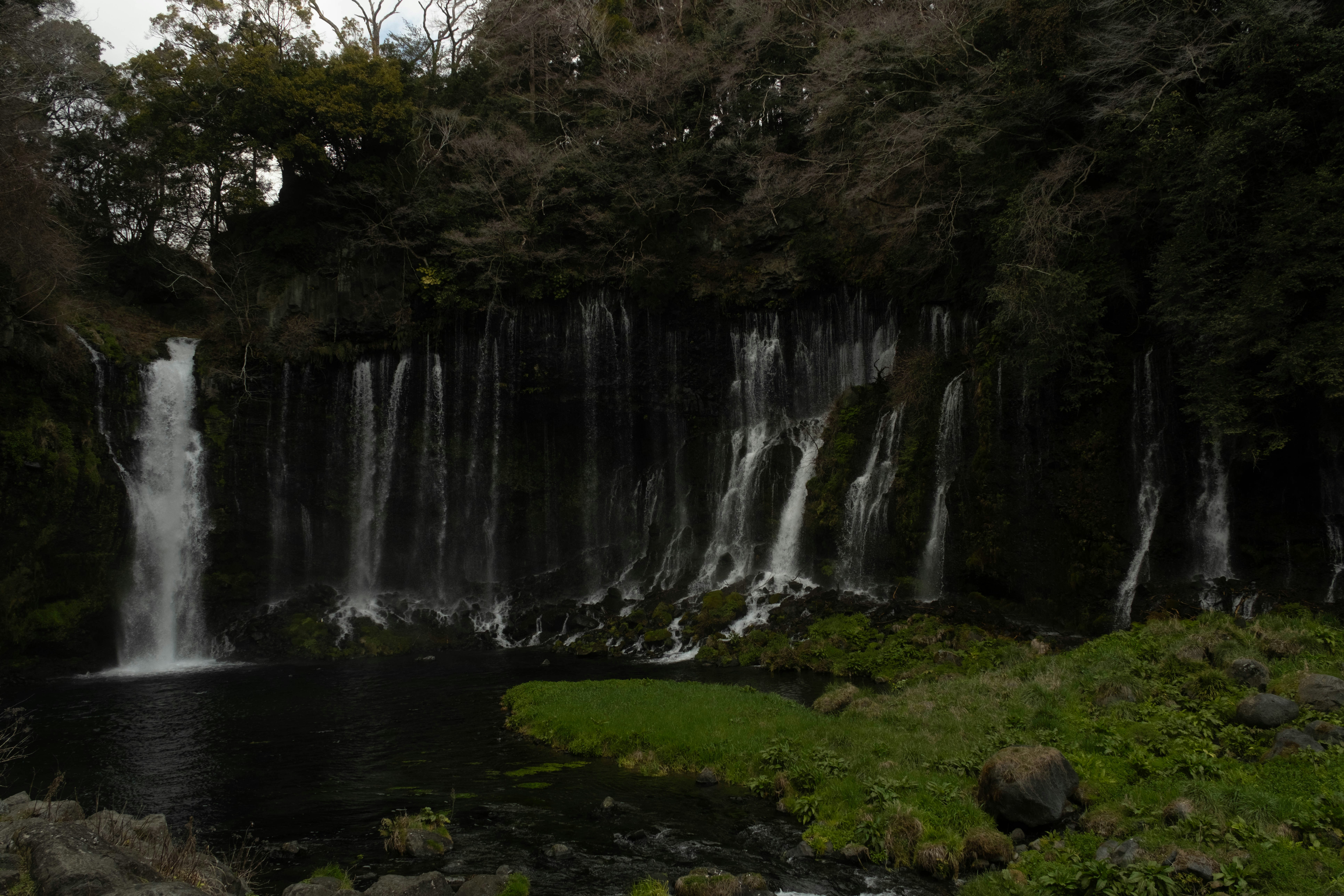 Whispering Falls at Dusk: A Quiet Woodland Cascade