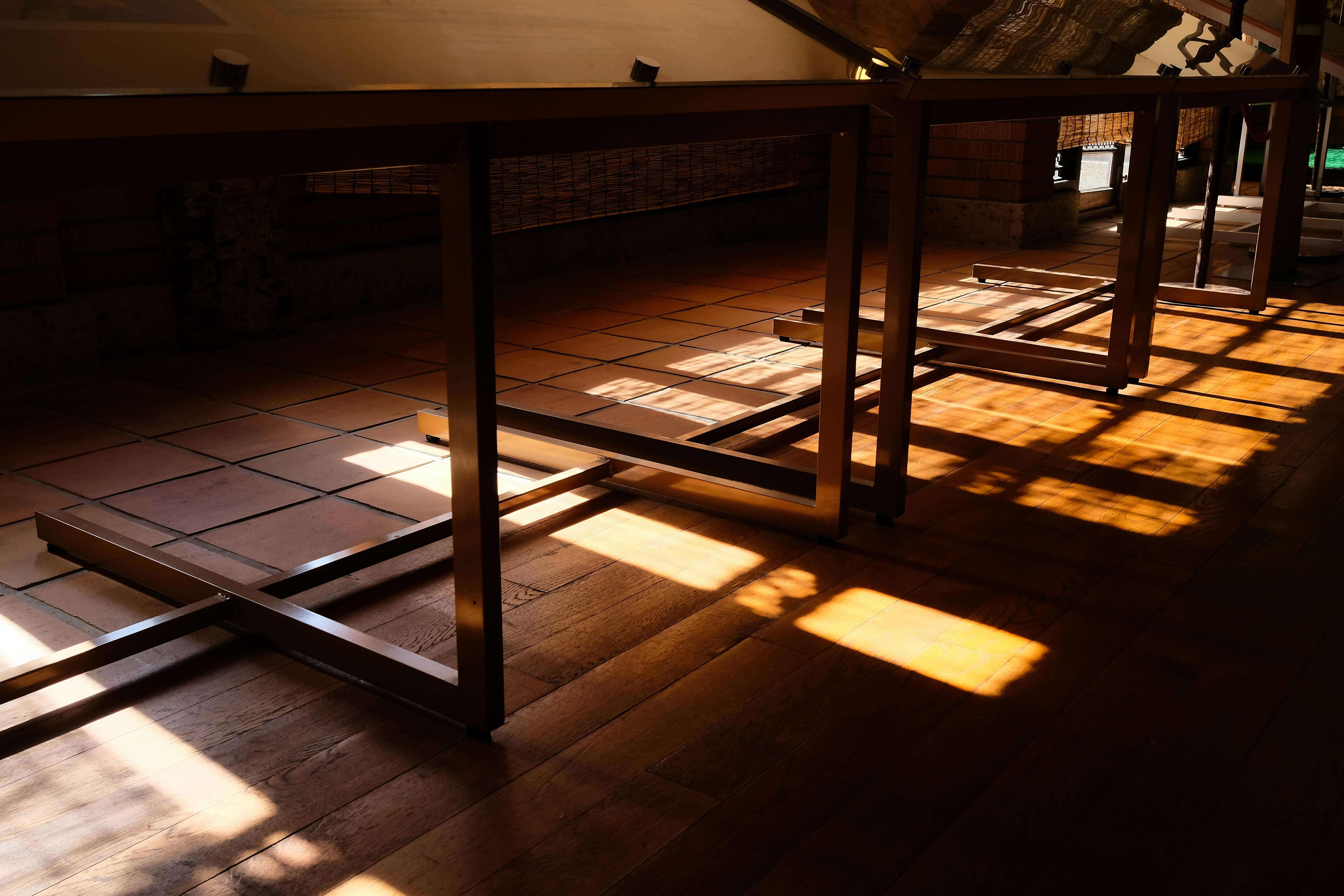 Sunlit Geometry: Beams and Shadows in a Quiet Hall