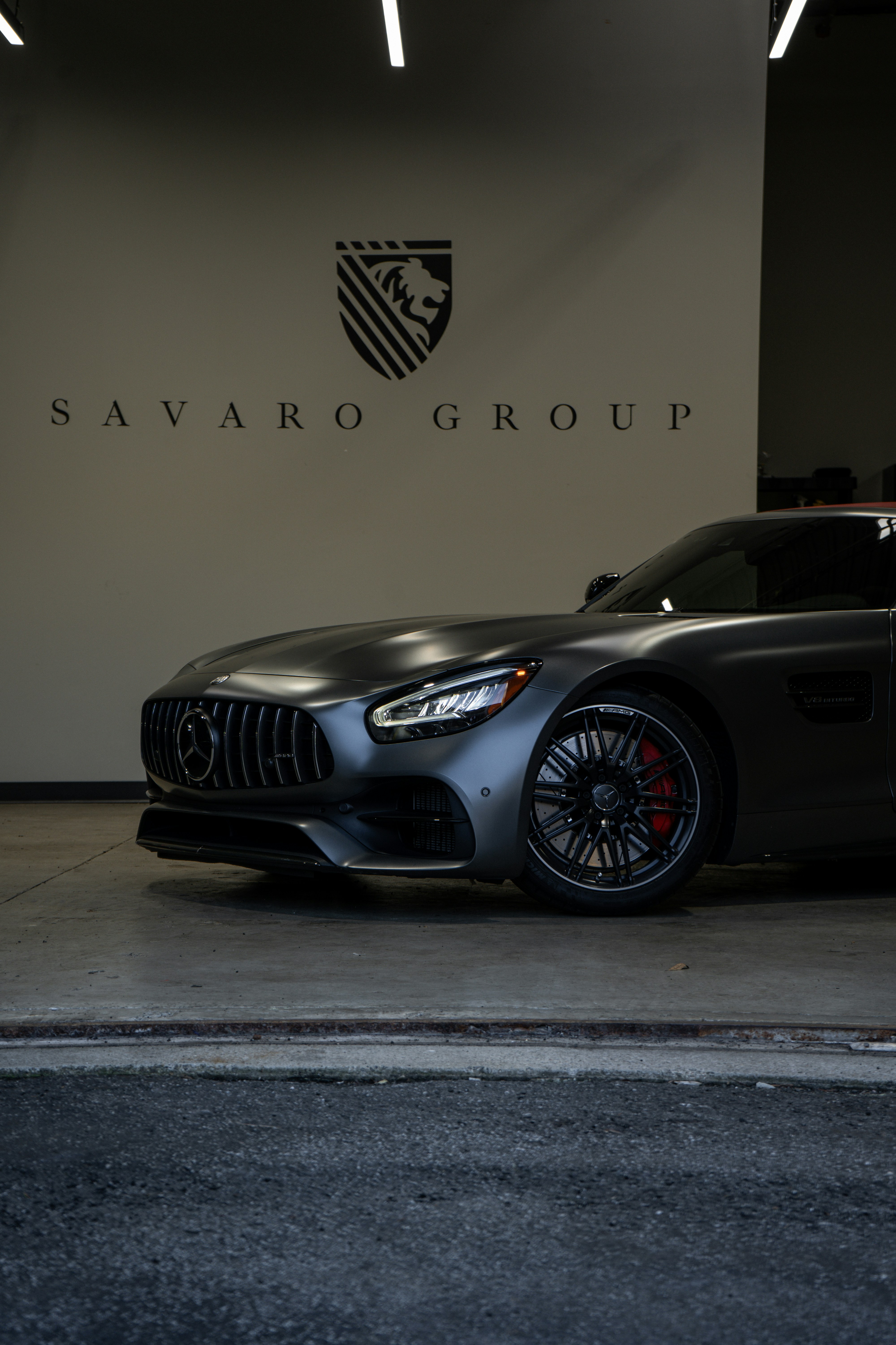 Matte Mercedes at the Gate of Savaro
