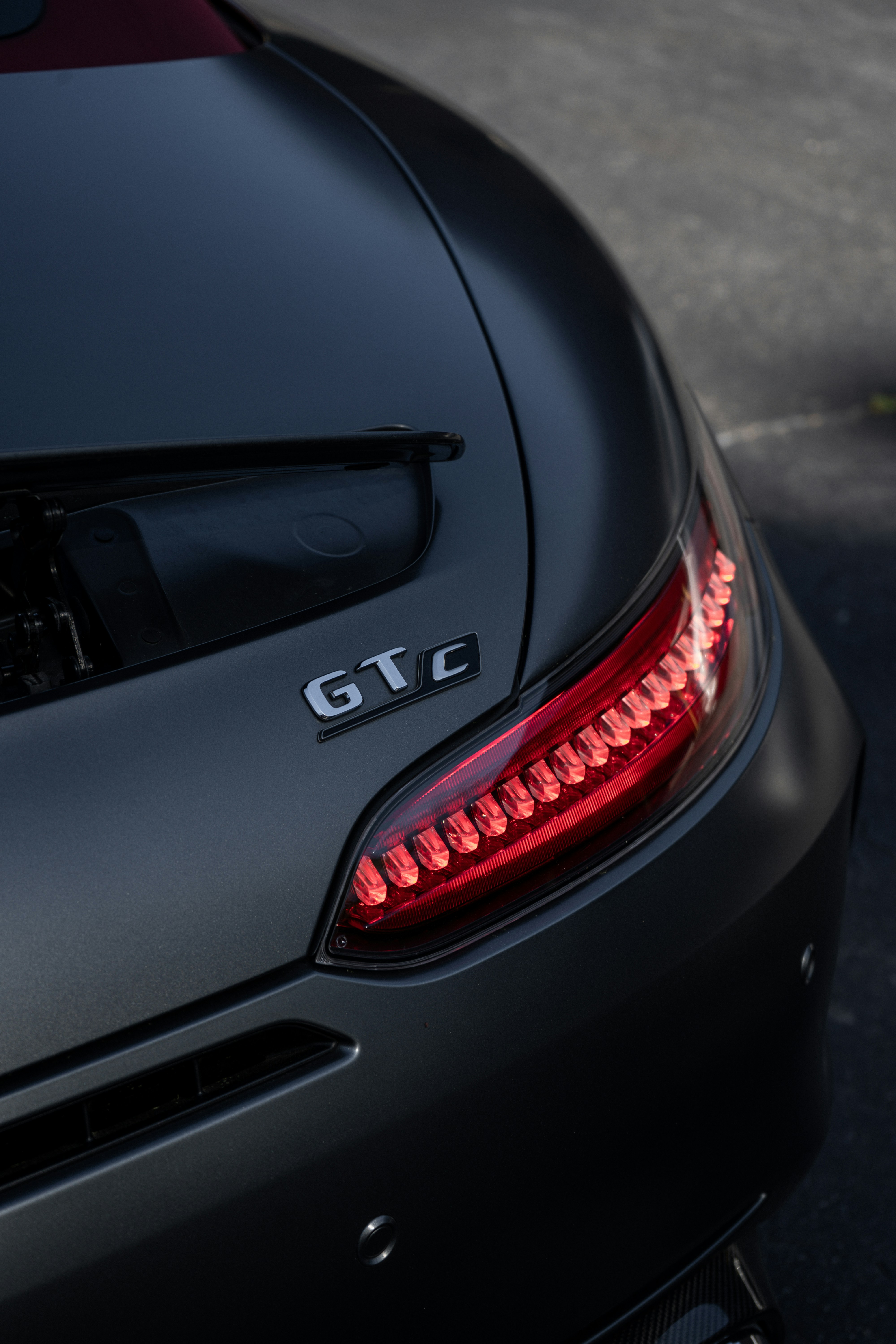 Matte Black BMW Power: The GTE’s Tail Light Glow