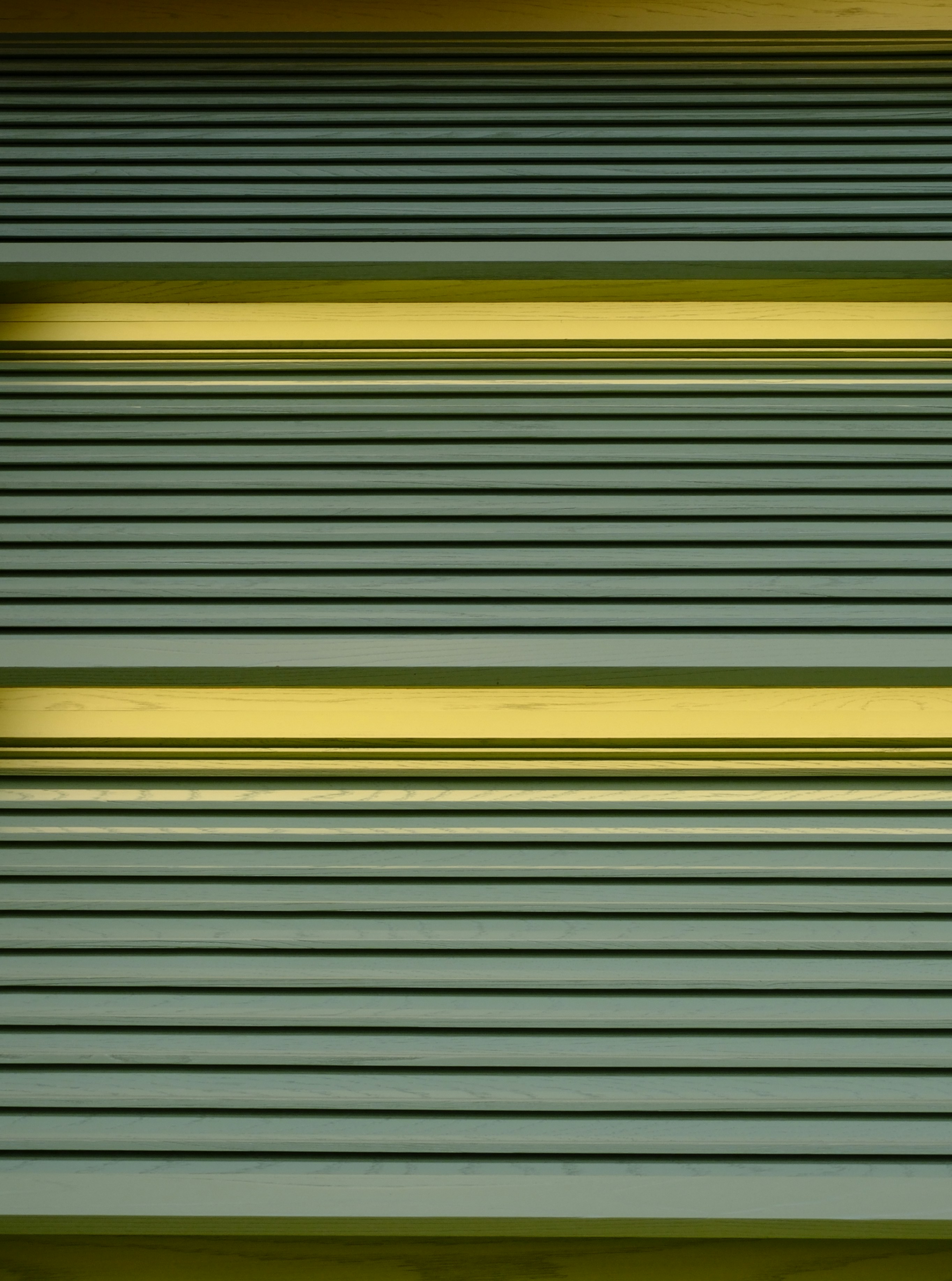 Horizontal Strata: A Palette of Quiet Greens and Golden Rips