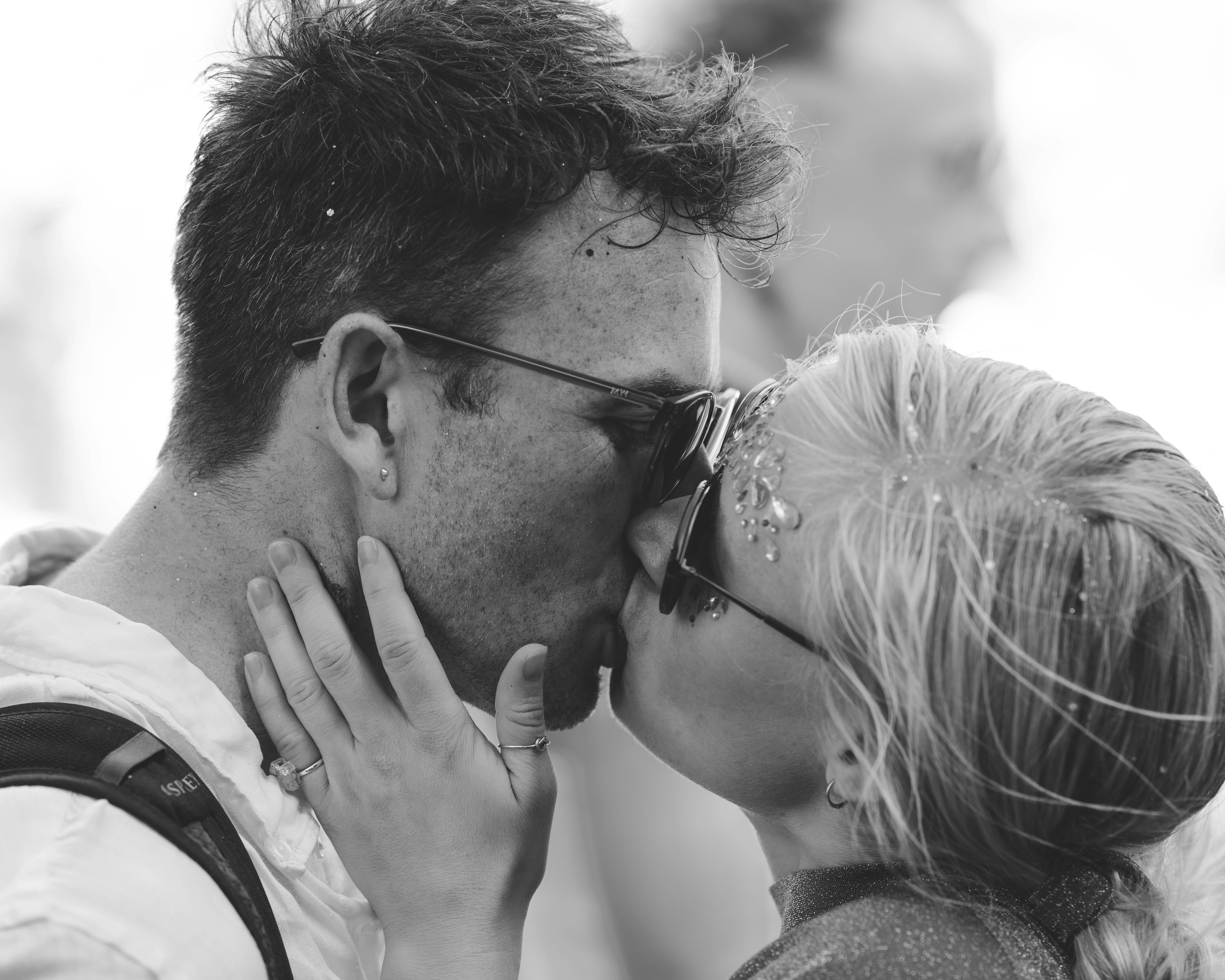 Close Embrace: A Kiss Between Reflections