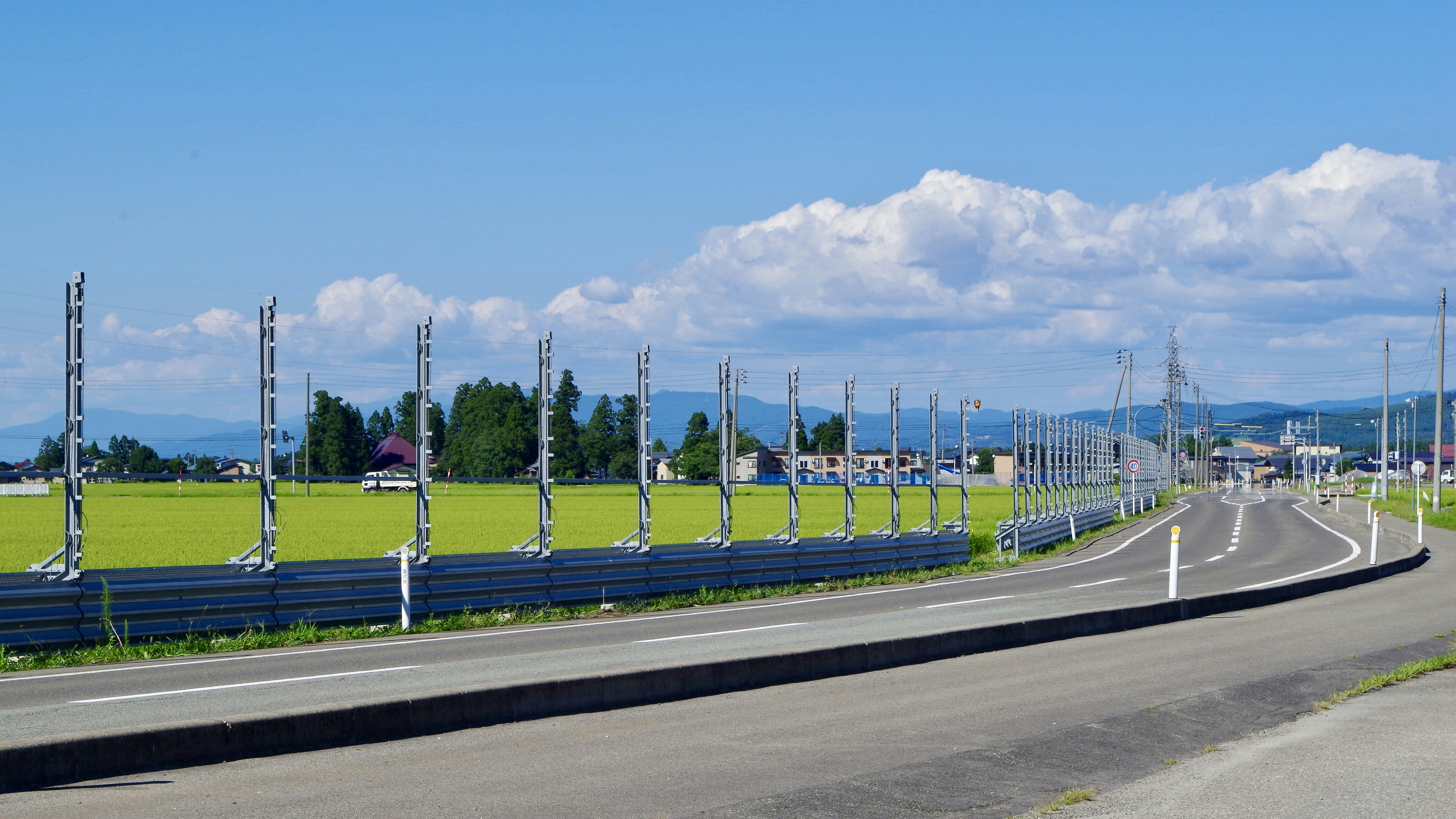 Runaway Highway: A Quiet Span Through Farmland and Horizon