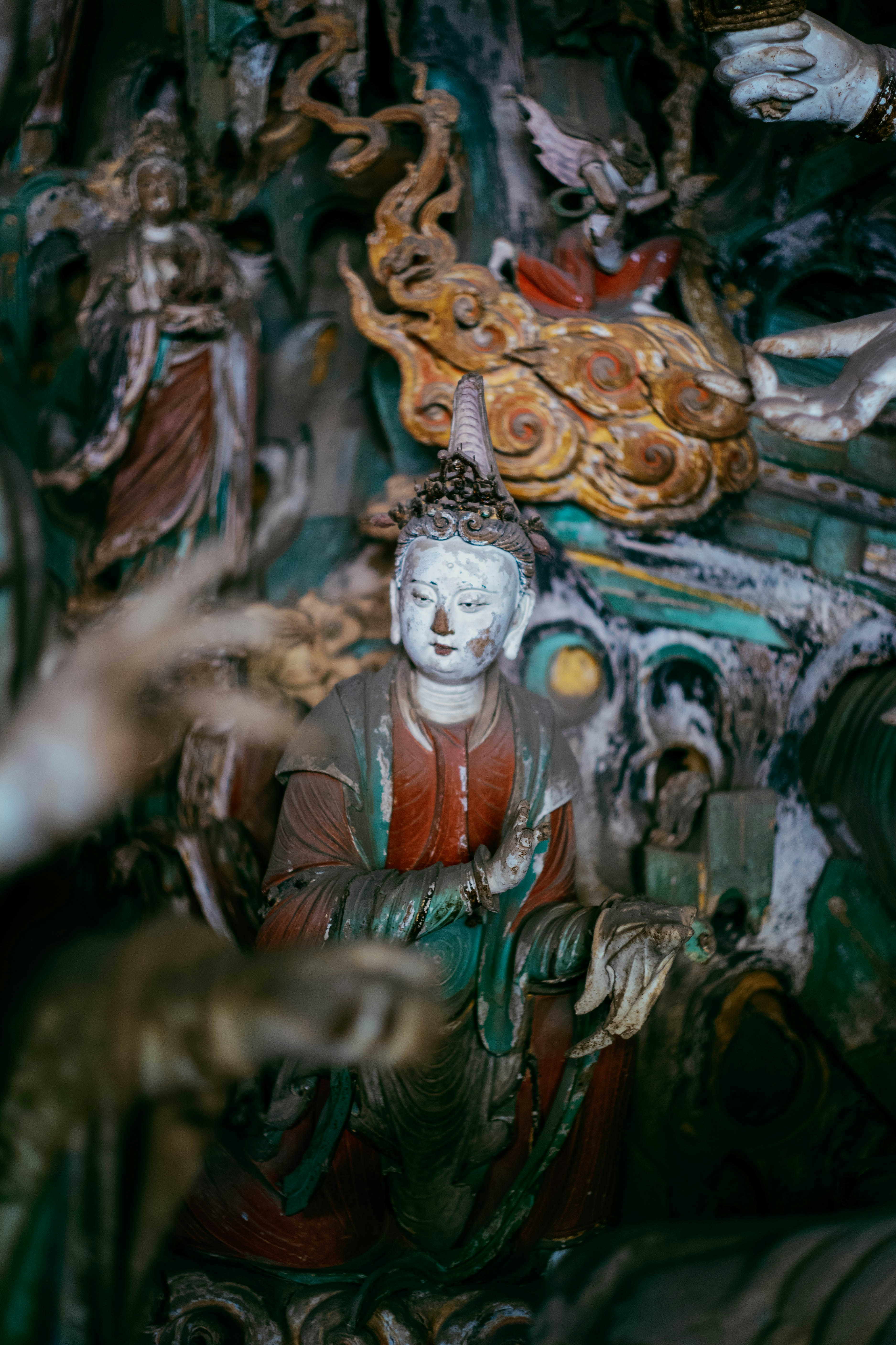 Silent Bodhisattva in the Green Shrine