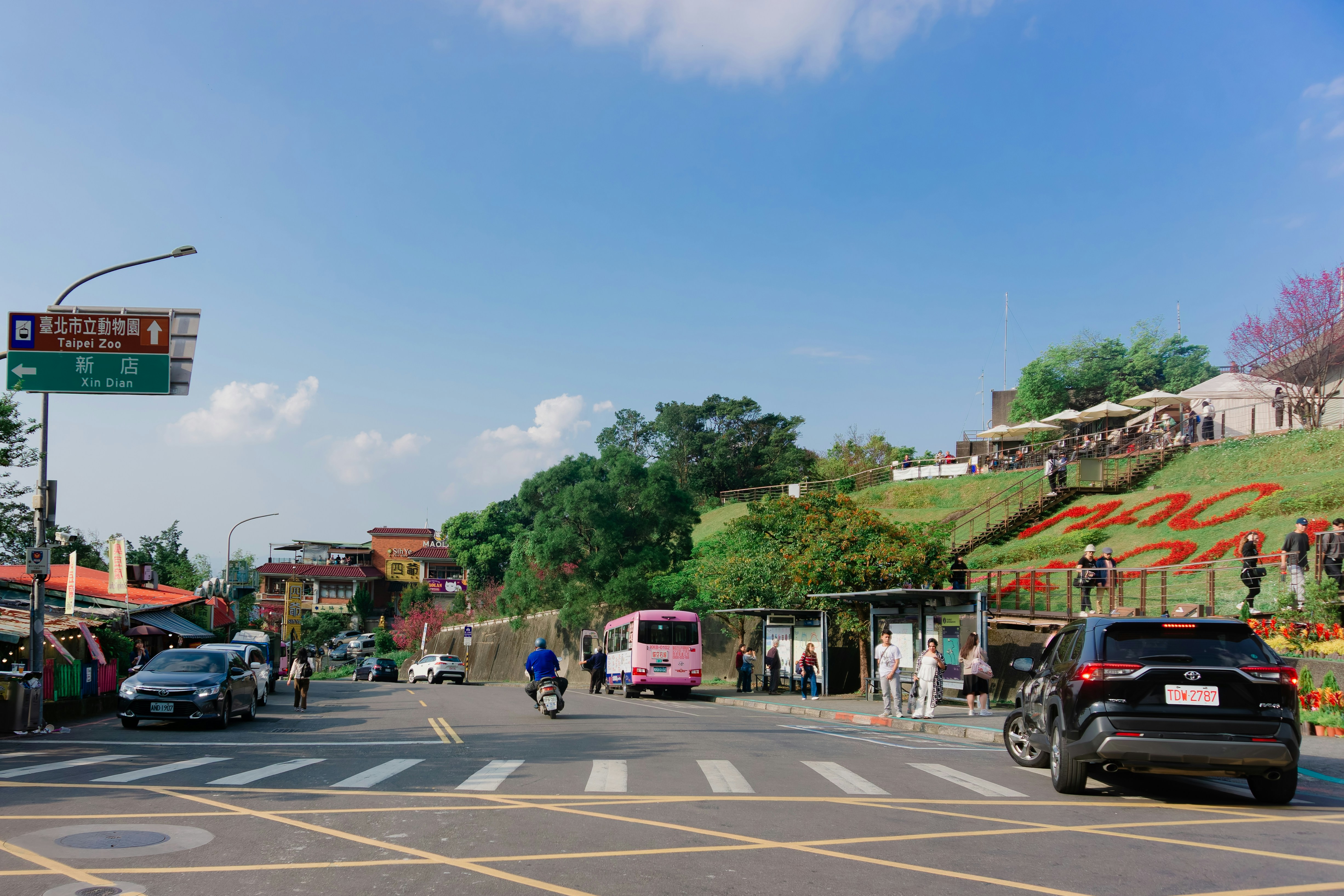 City Crossroads: A Bright Corridor Between Bus, Bike, and Pedestrian Lifelines