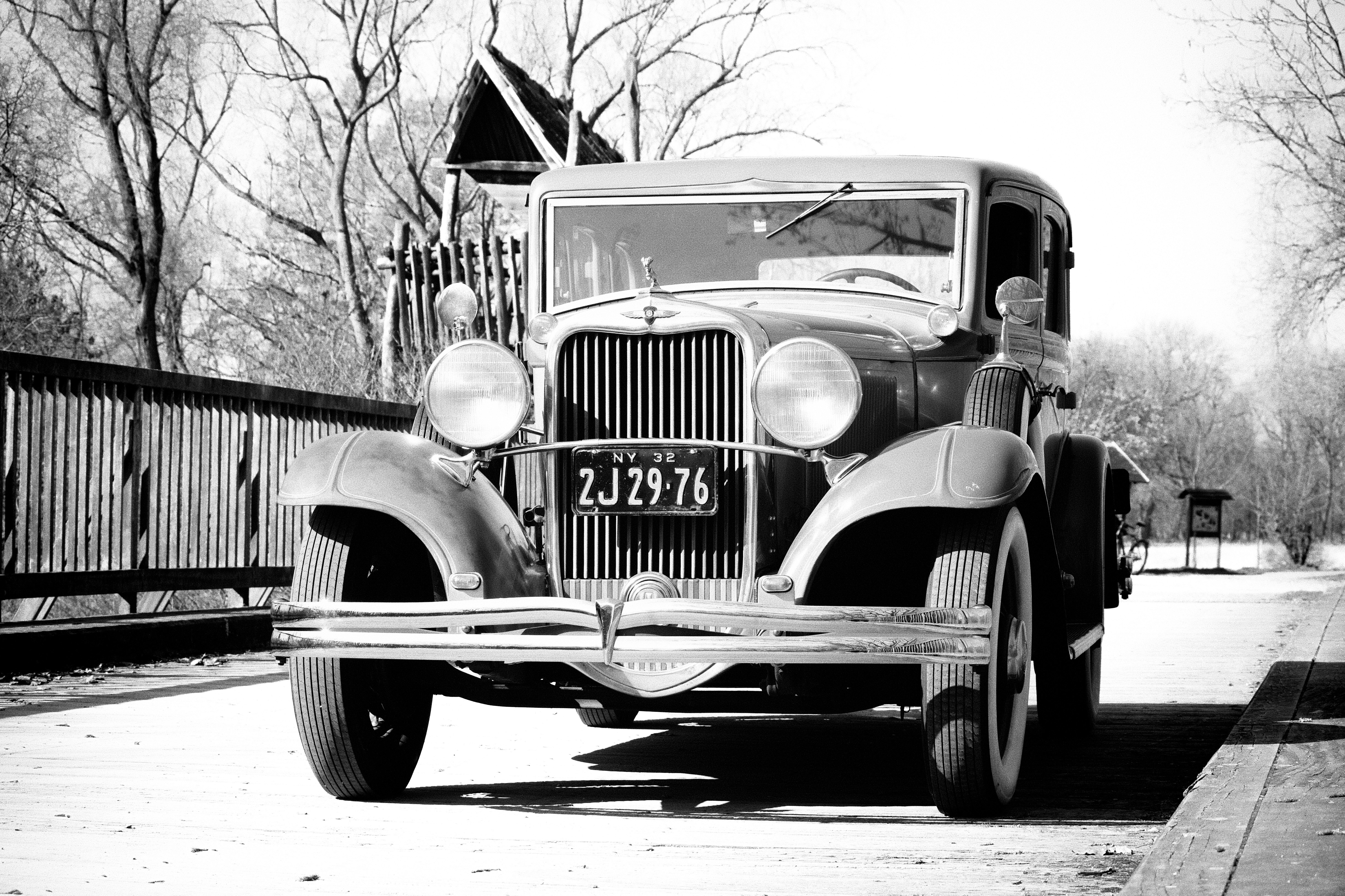 Vintage Road Monarch: A Classic Truck Guarded by Time
