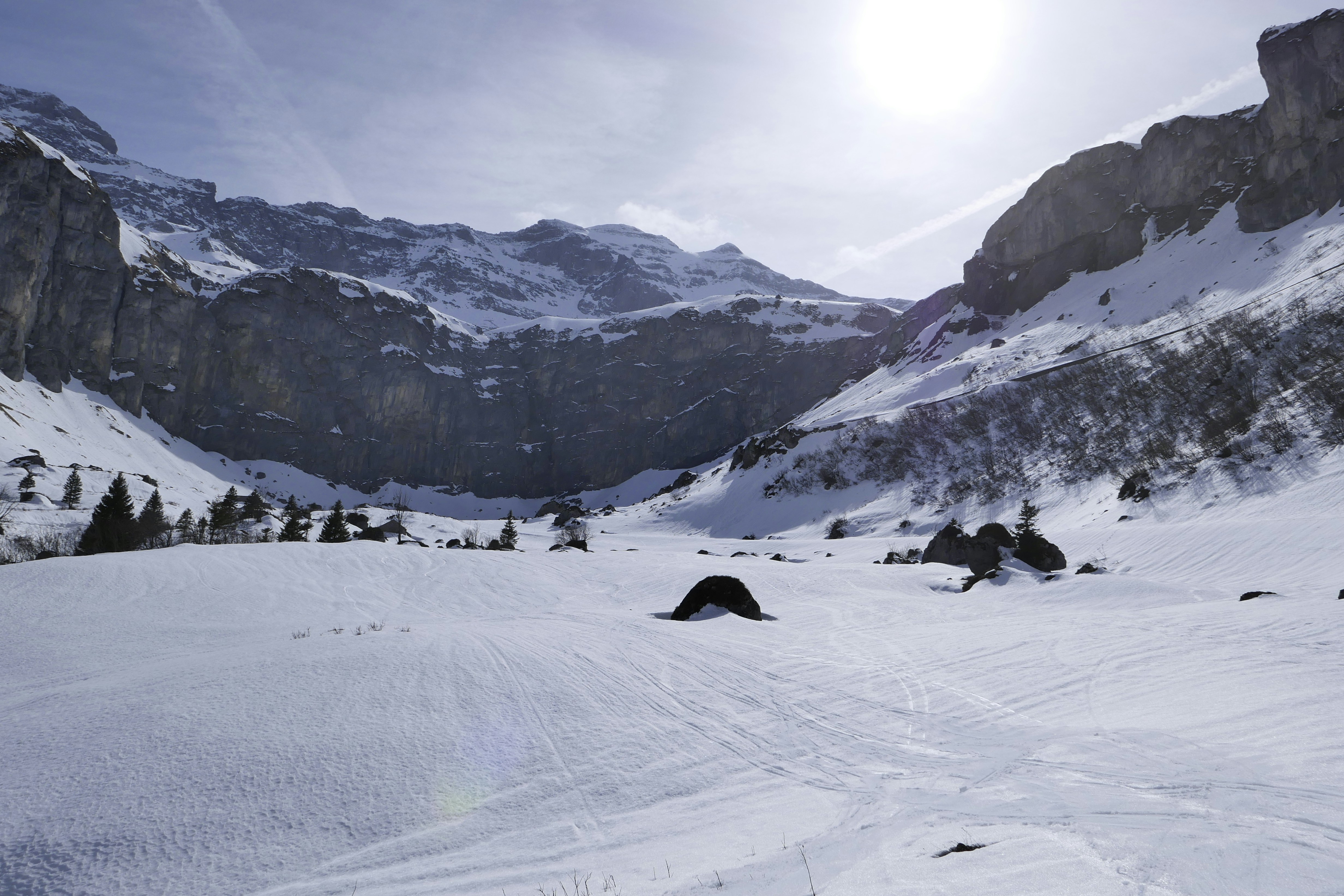 Snowfield Cathedral: A Lone Shelter Beneath Alpine Giants