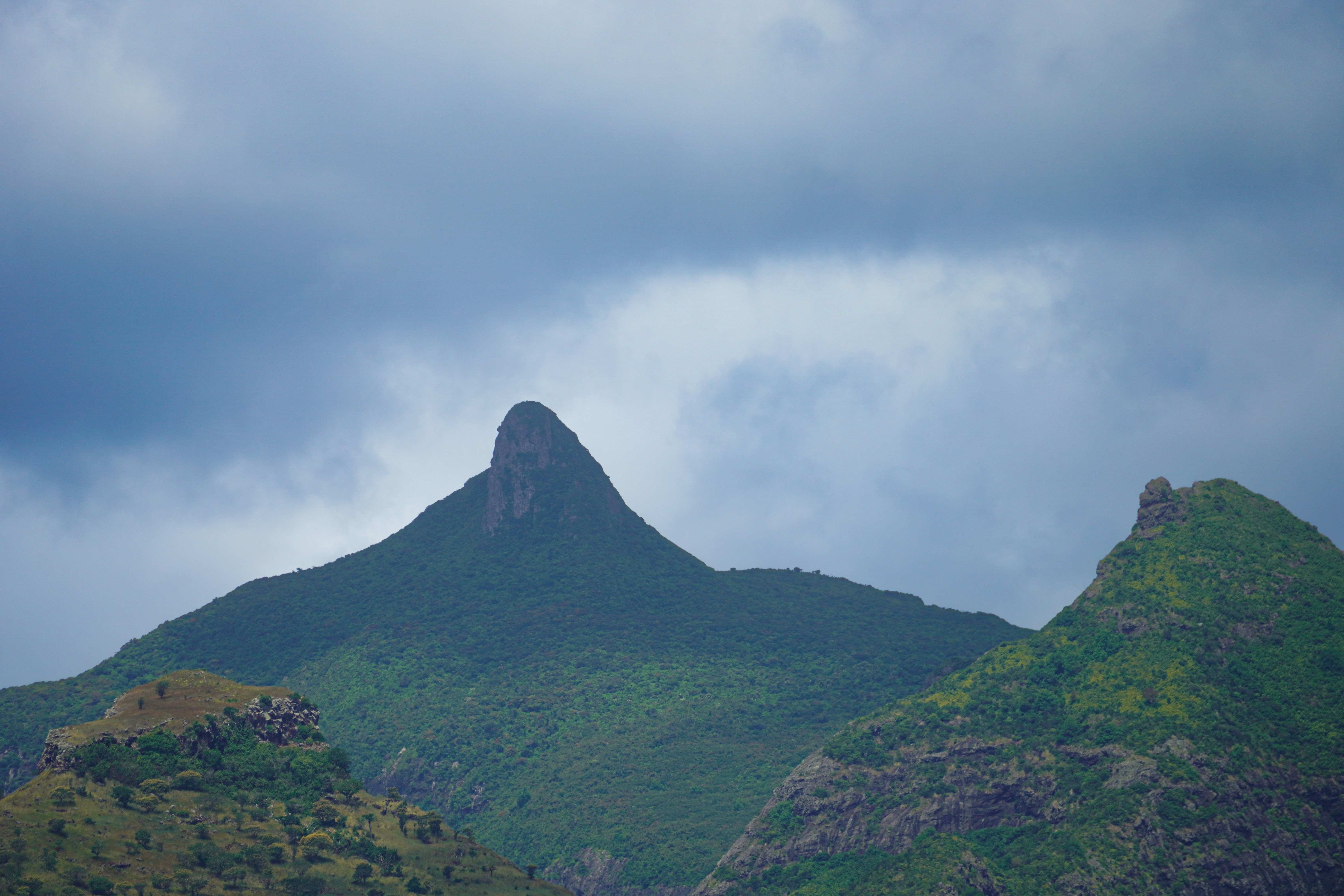 Twin Peaks Under Clouded Veil