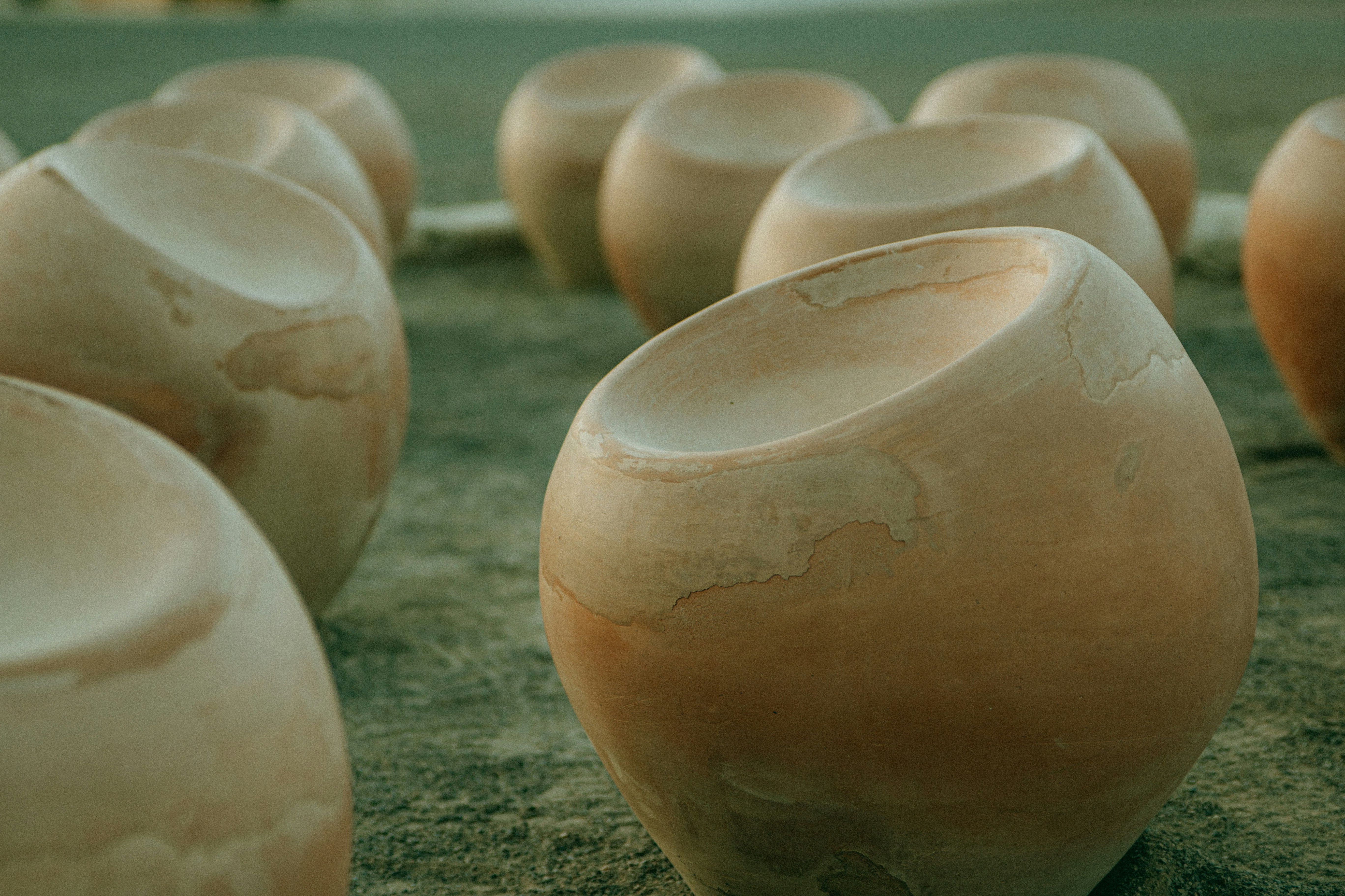 Dune of Pottery: A Field of Round Clay Orbs