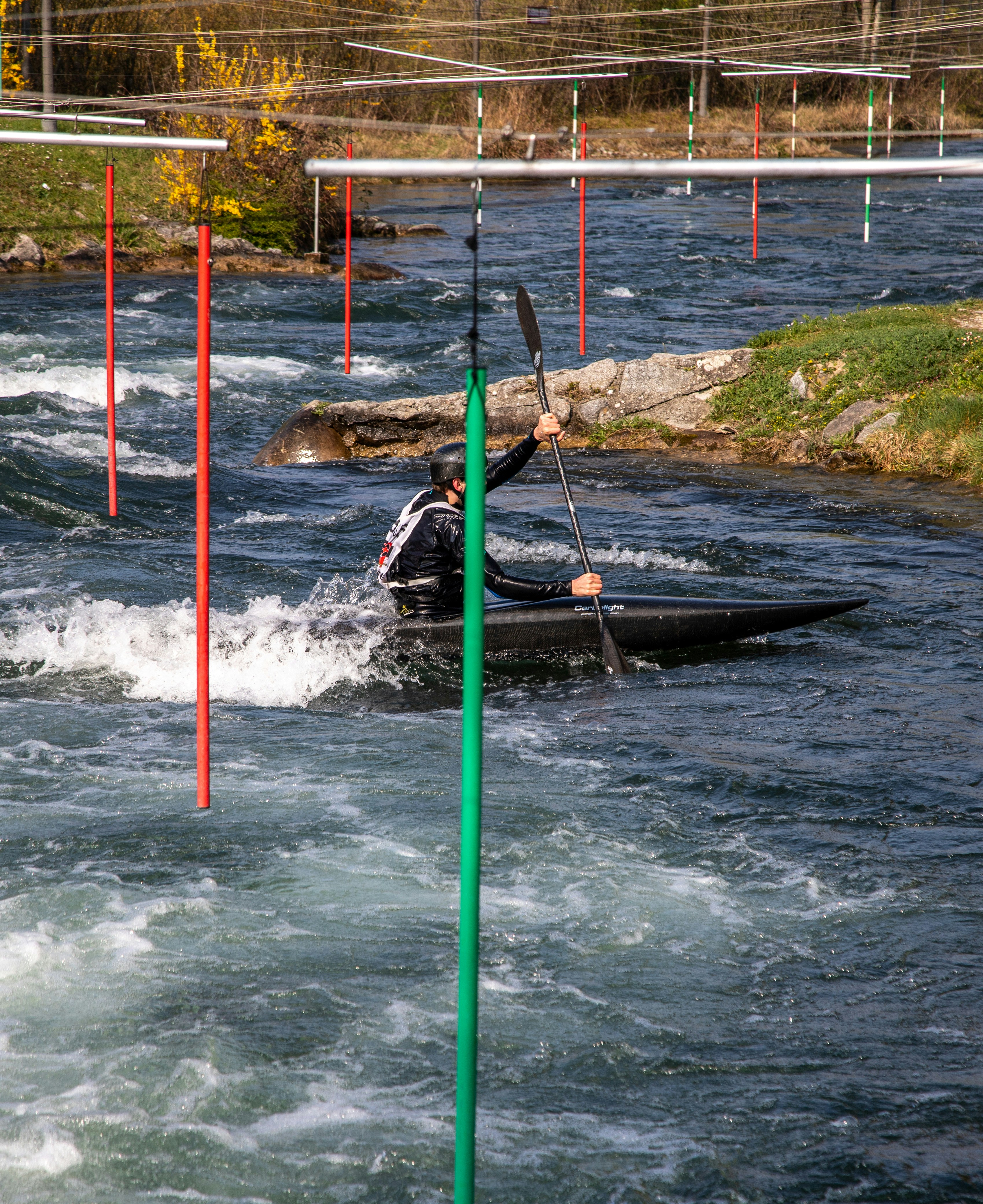 Whitewater Pilot in the Slalom Corridor