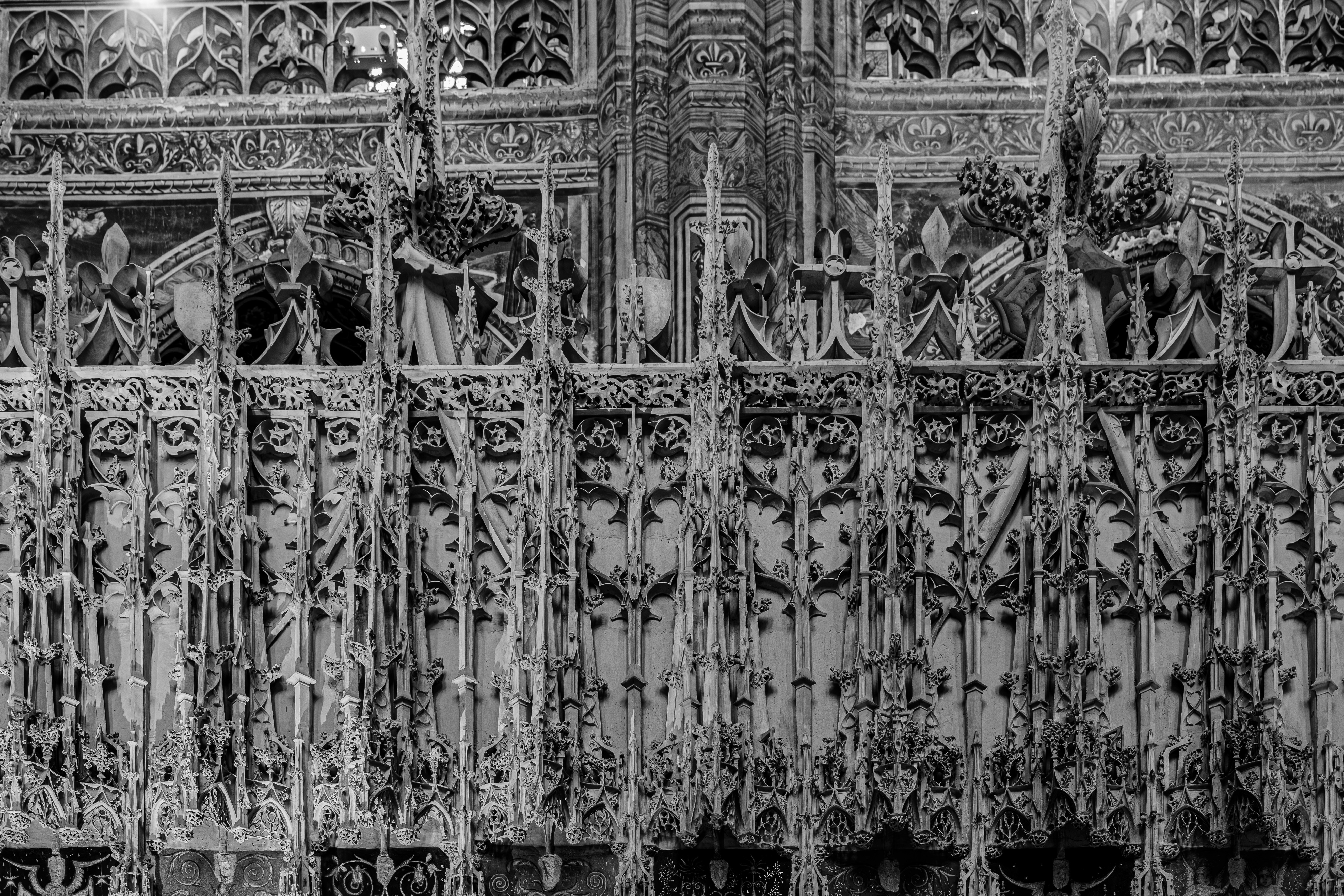 Ornate Gothic Lattice: A Close Look Into Carved Ironwork