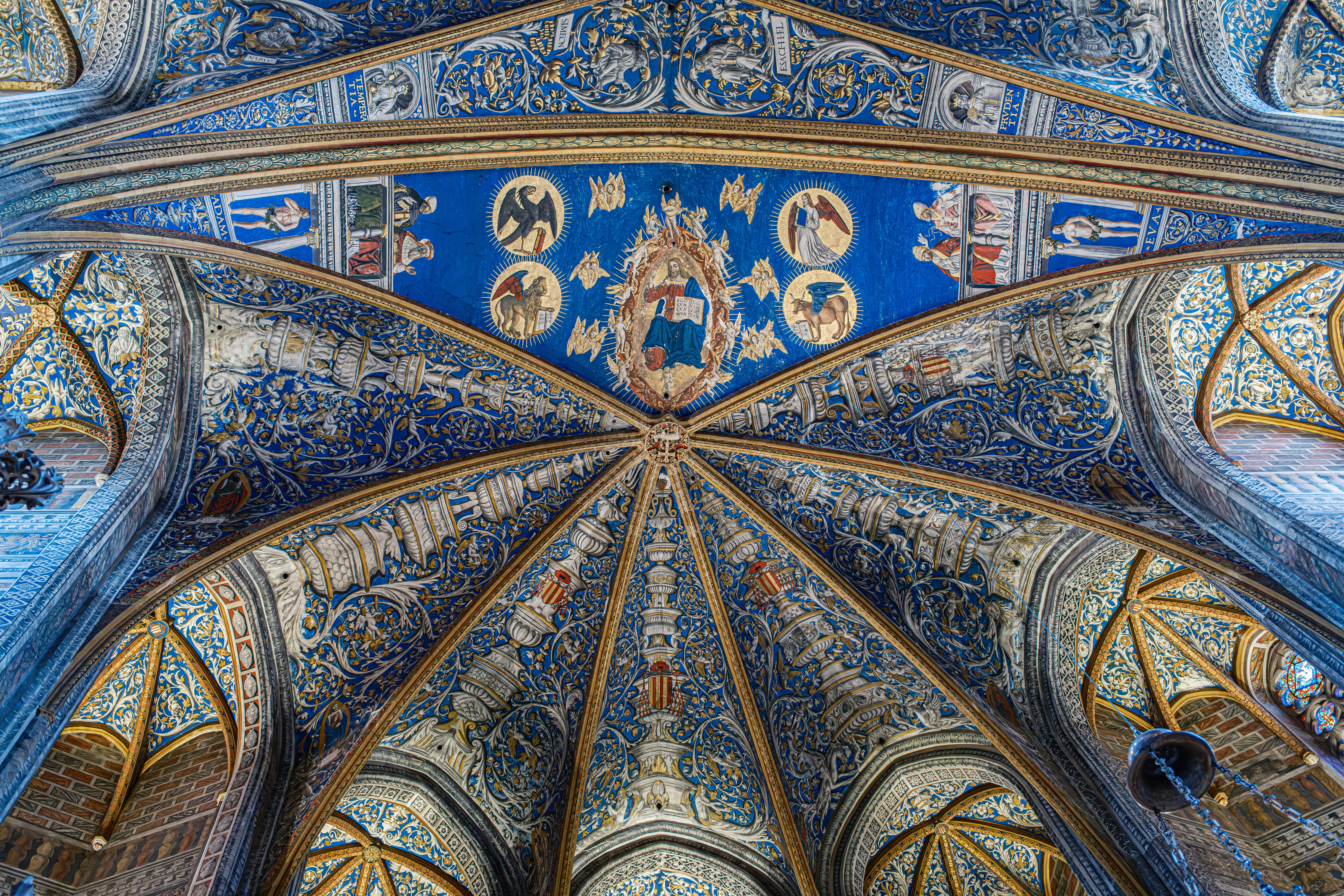 Vaulted Blue and Gold: A Symmetry of Sacred Arches