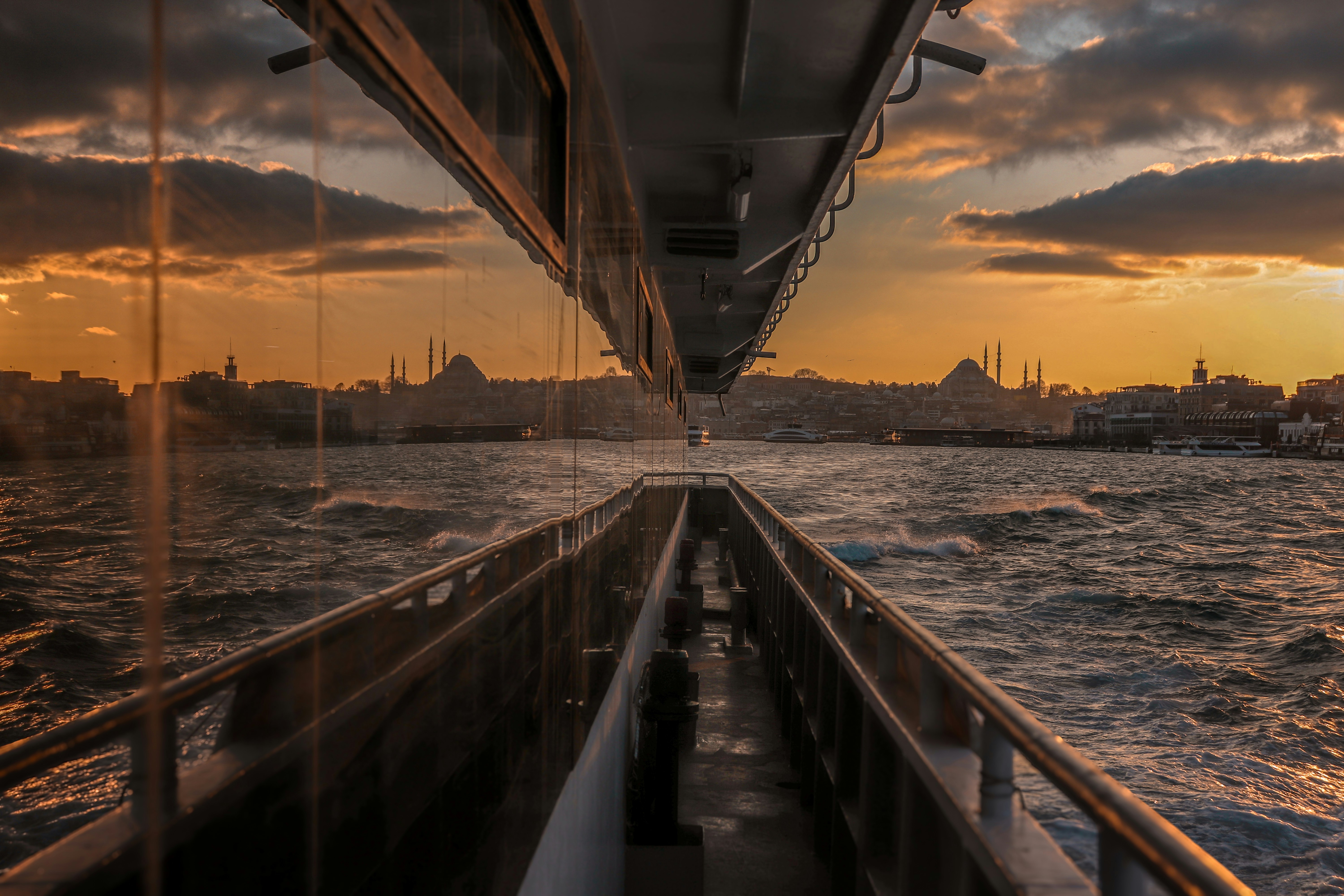 Sunset over the Rail Bridge: A Lonely Walk Between Reflections