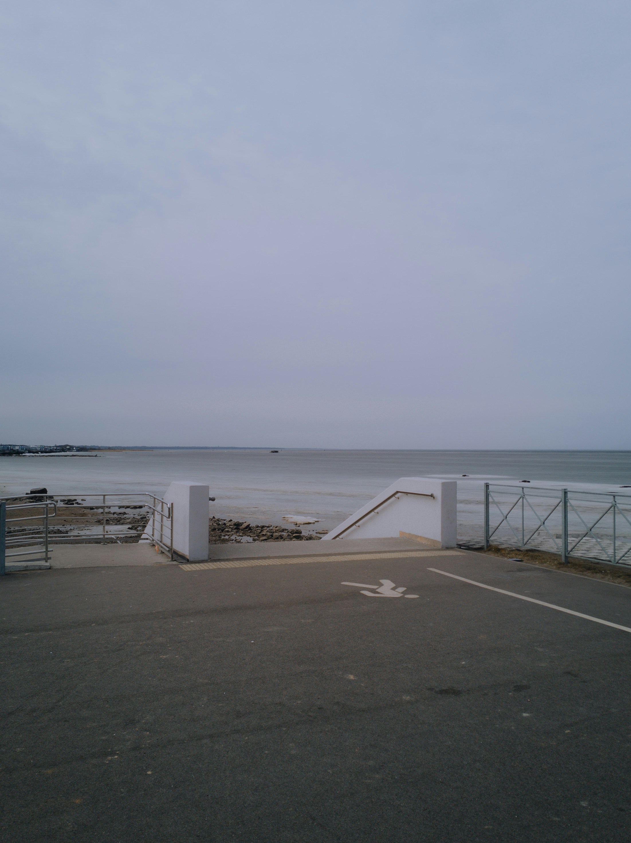 Sea Walkway to the Quiet Horizon