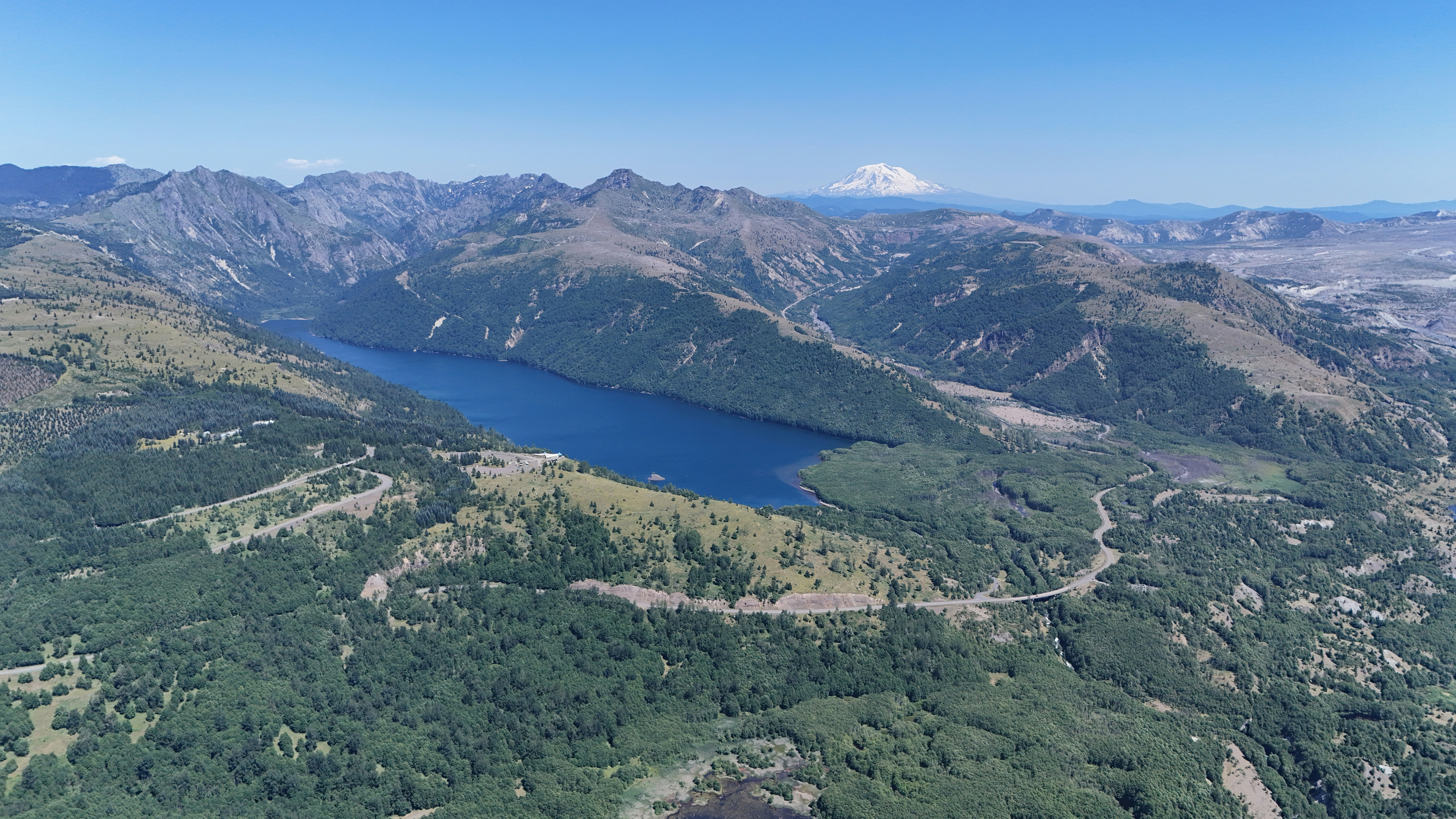 Serpentine Valley Lake Threading the Mountain Ring