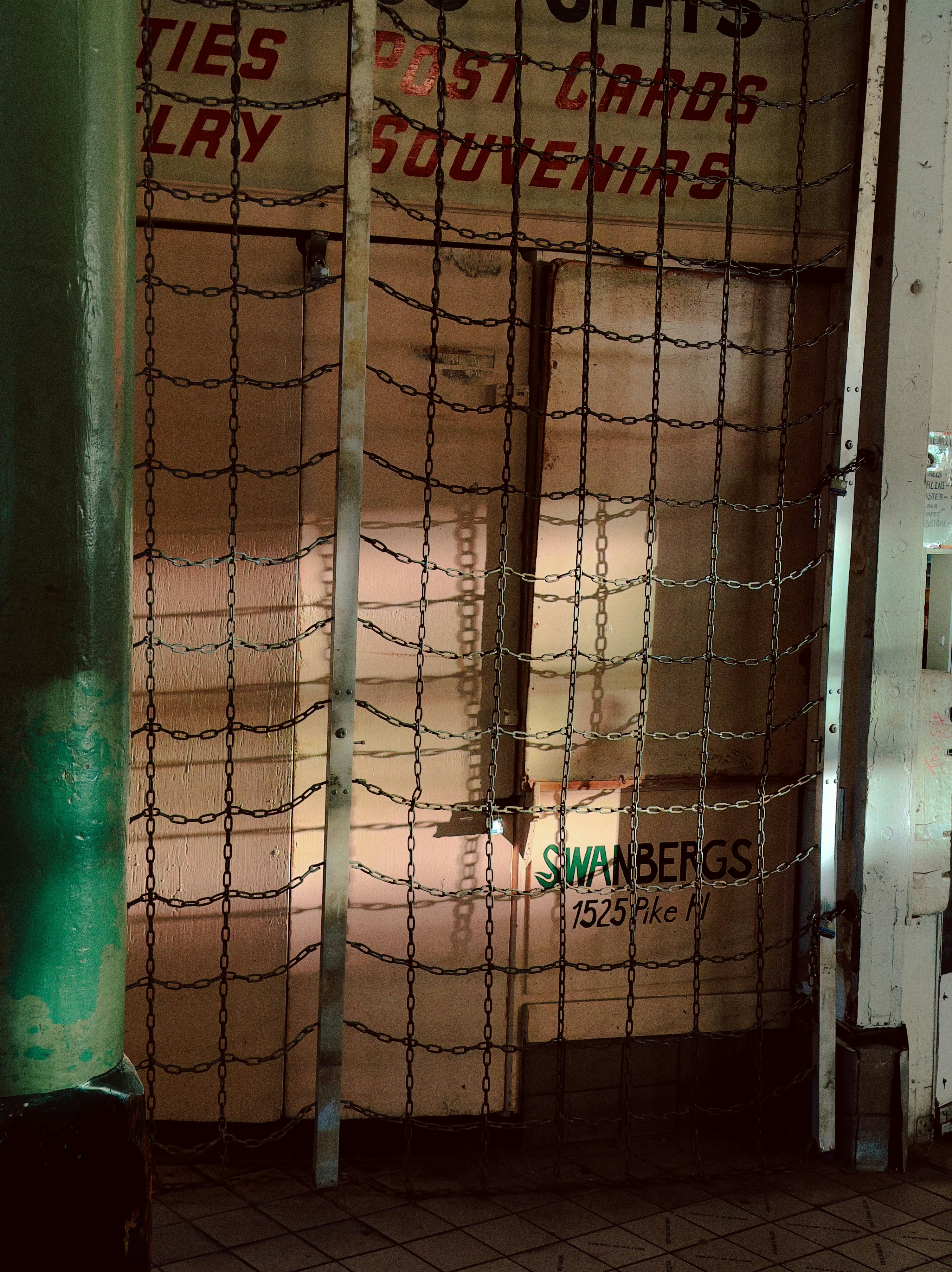 Locked Gate to Lost Memorabilia