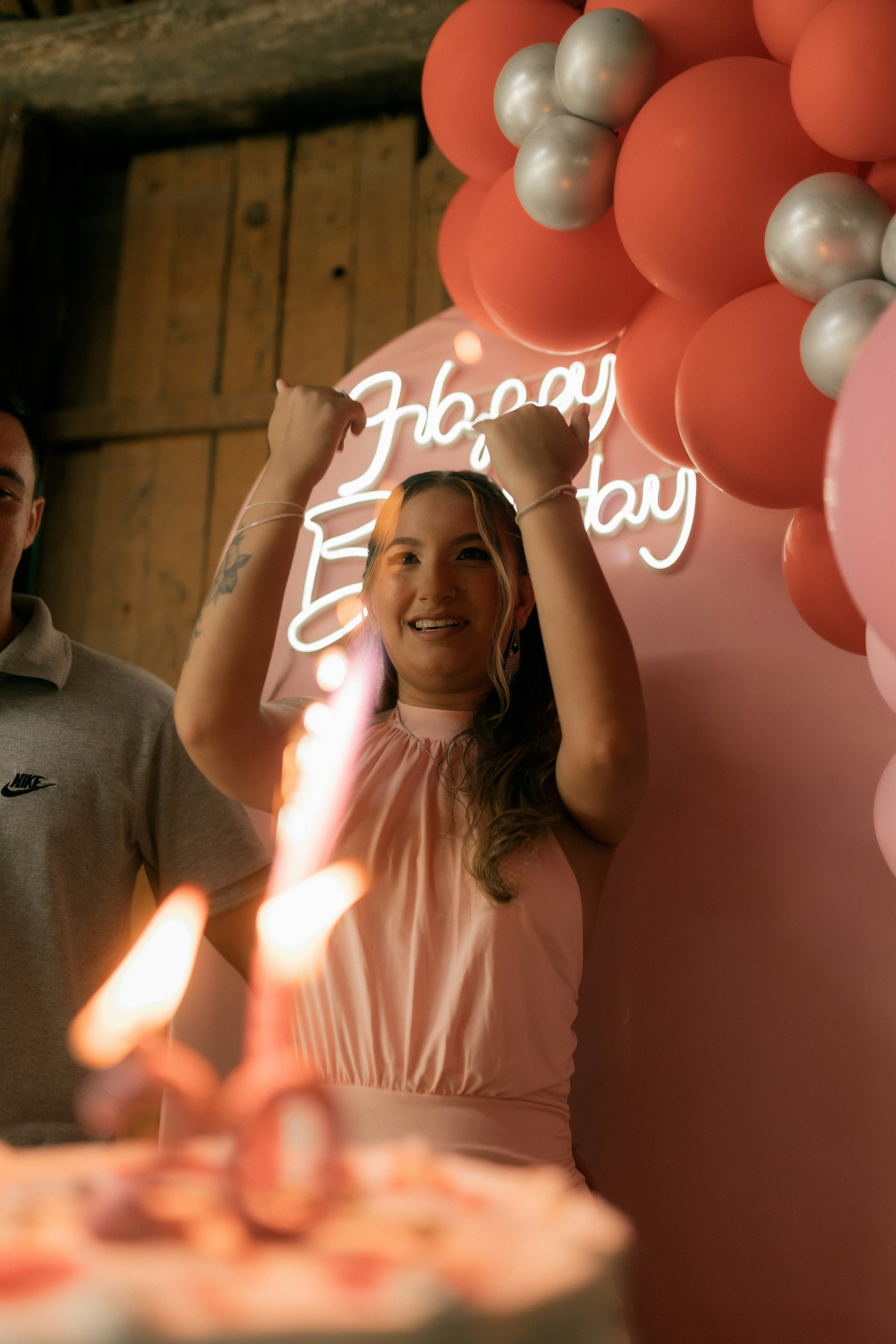 Birthday Glow: A Celebration Centered on a Beaming Smile