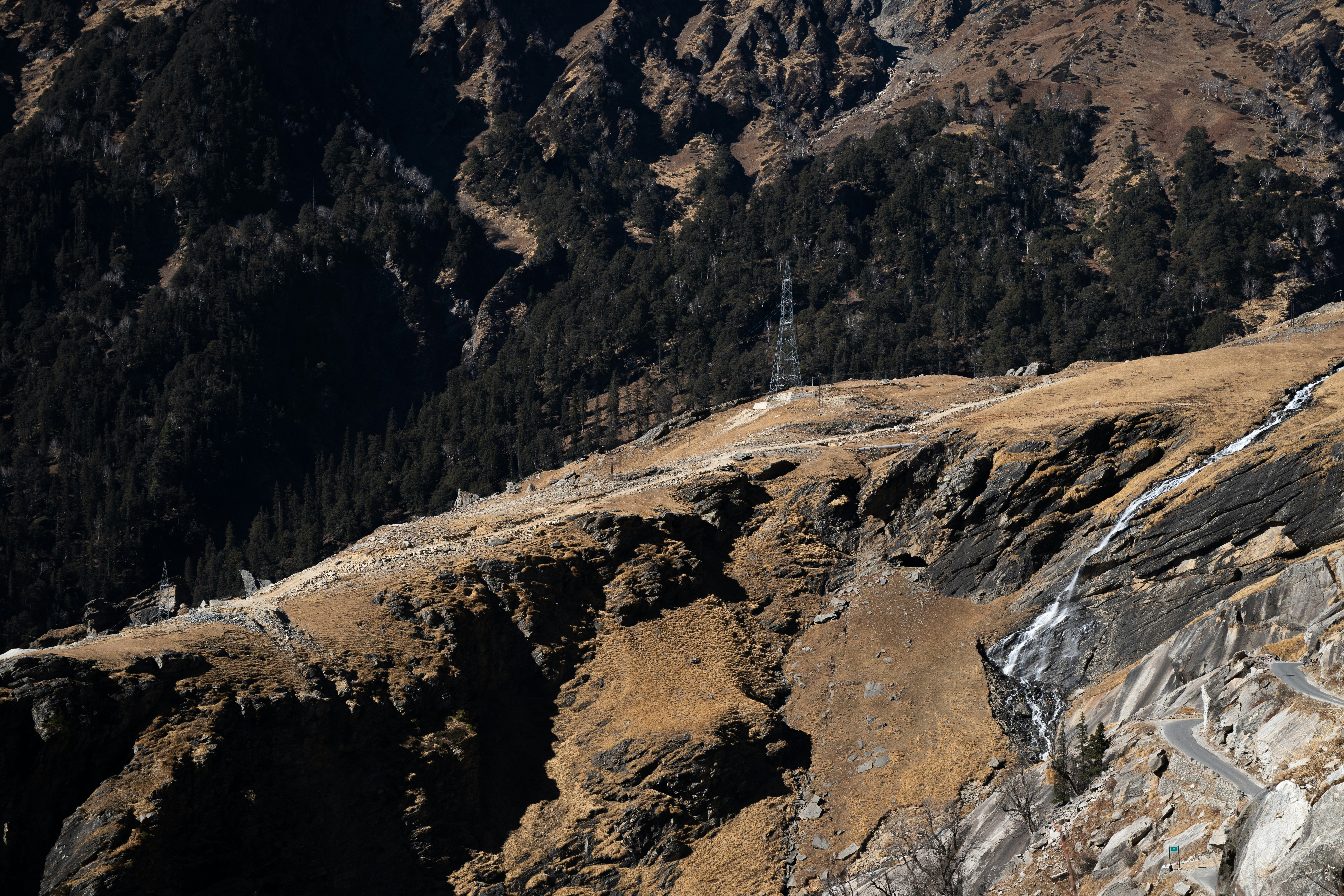 Ridge Top Telemetry: A Wind-Swept Summit with Transmission Antenna