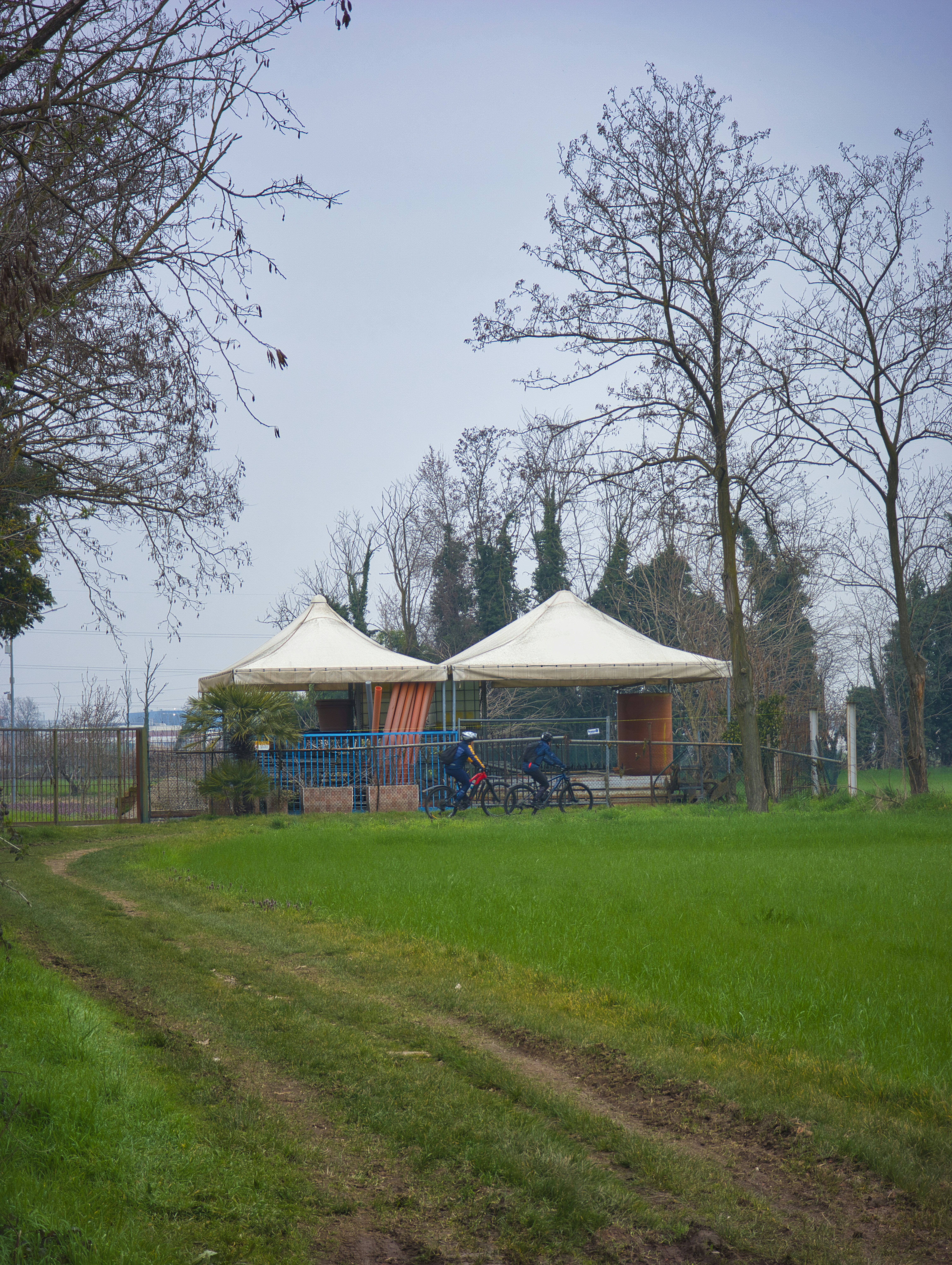 Bicycle Rest Stop Beyond the Green Path