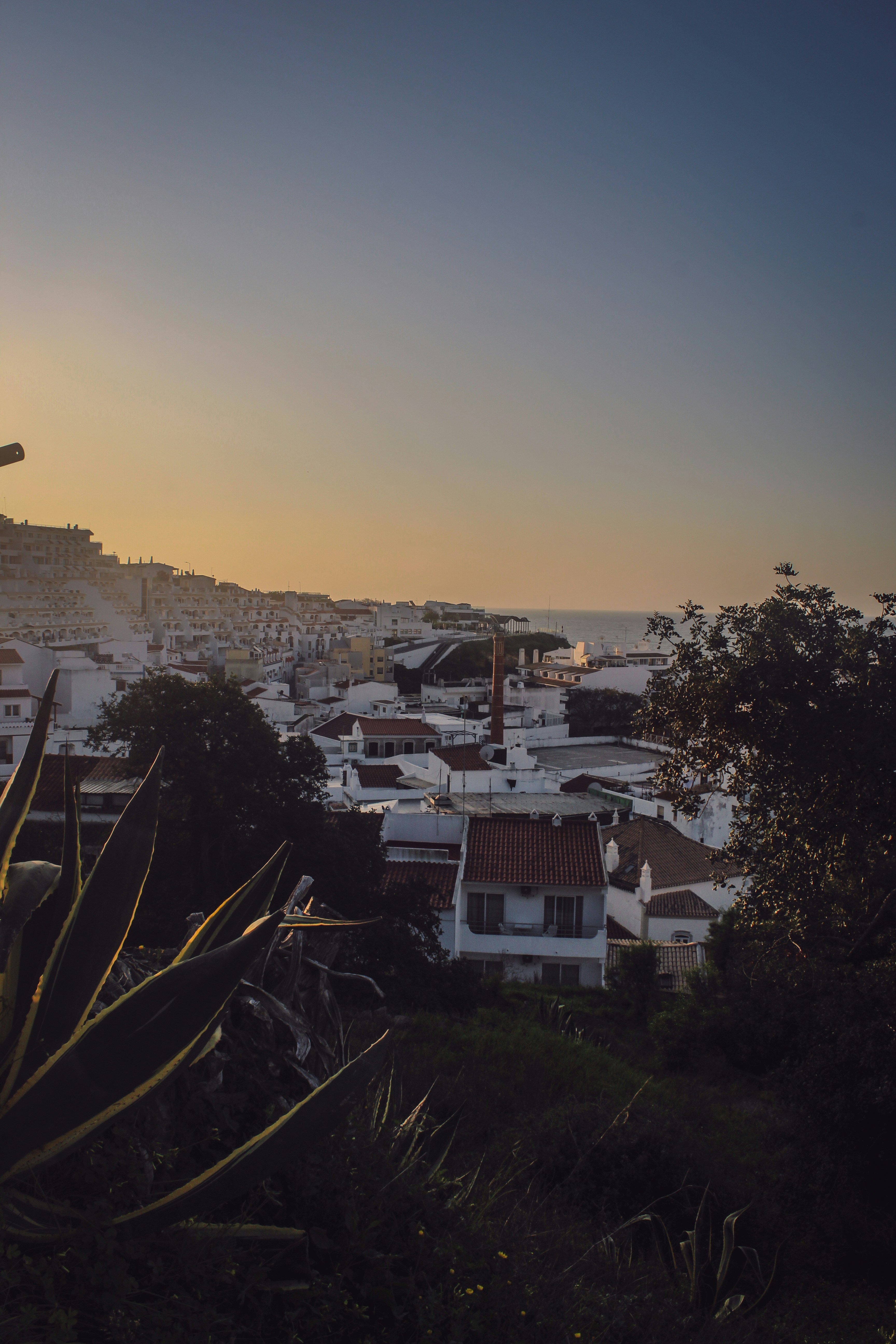 Sunset Over Whitewashed Slopes