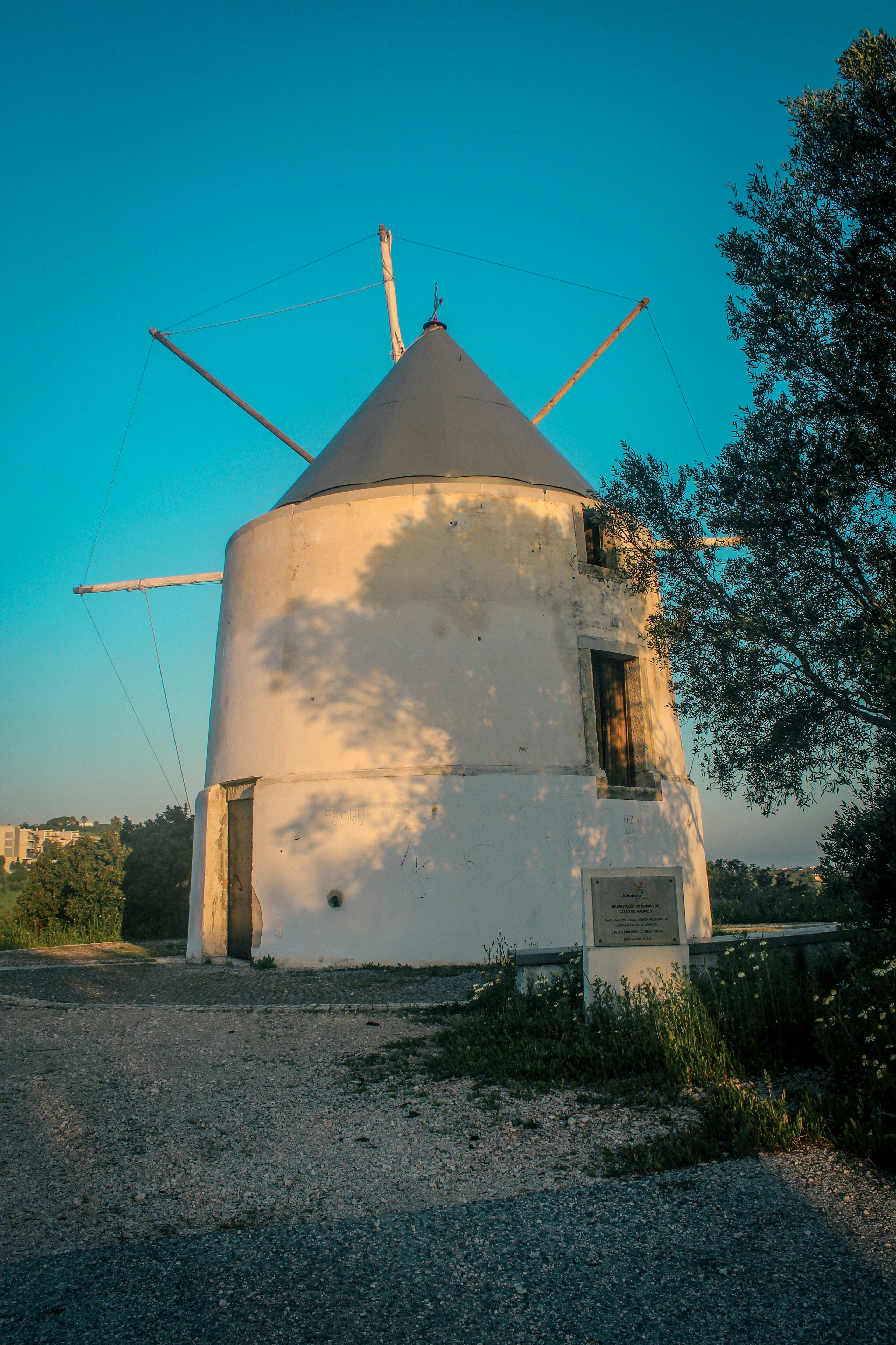 Windmill Sentinel in Evening Light
