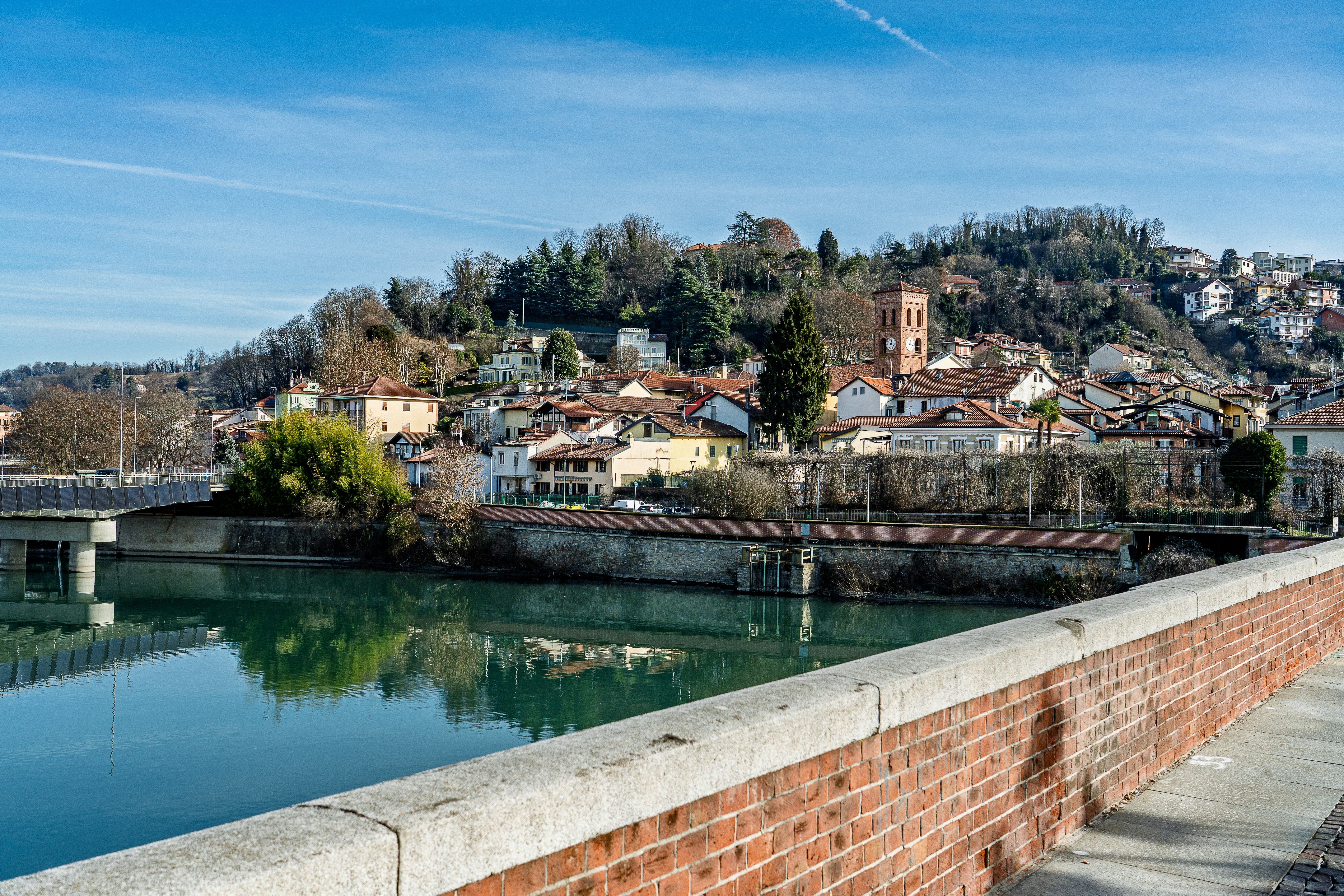Riverside Village: A Quiet Morning Over the Brick Bridge