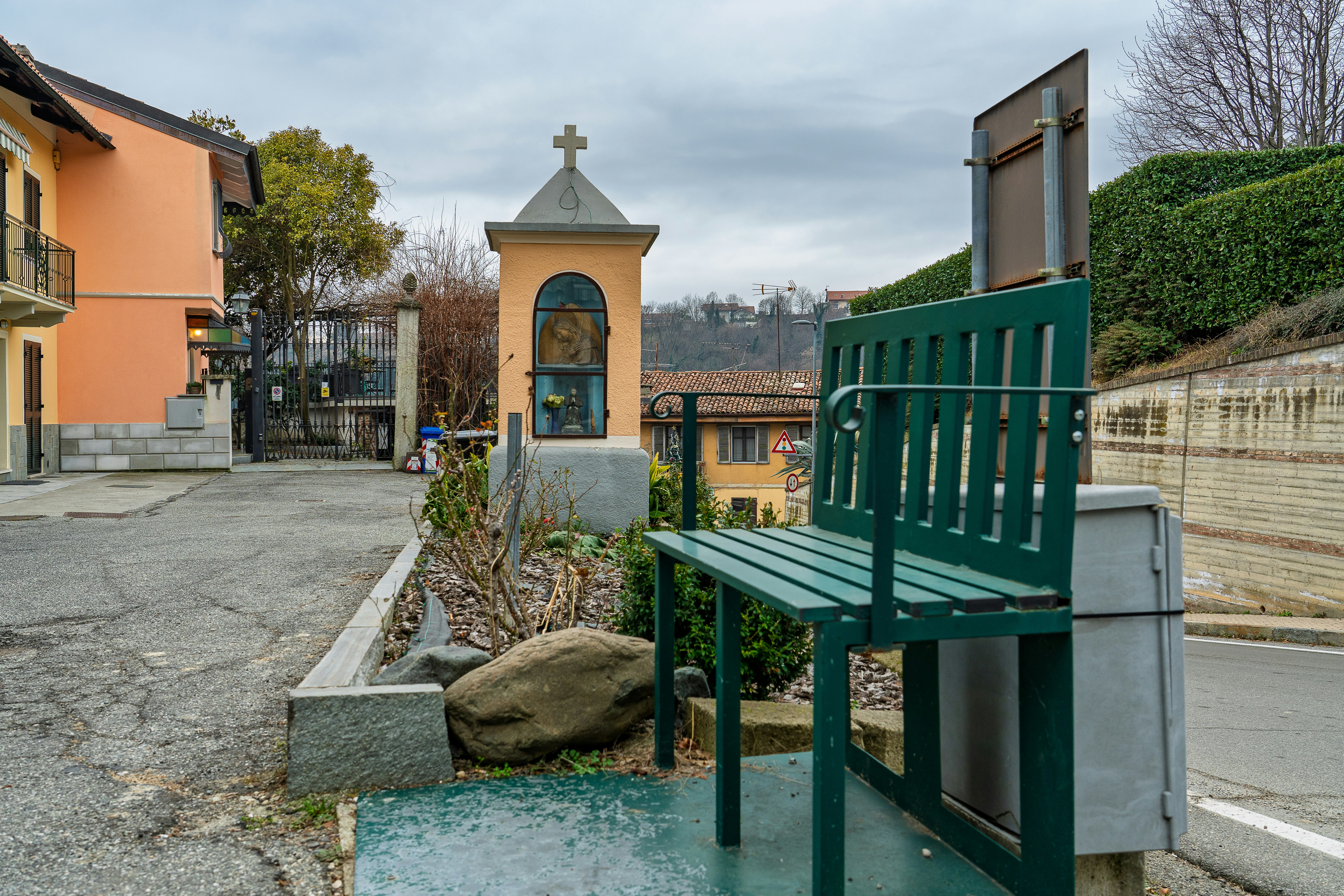 Chapel Shrine at the Corner Storeyard