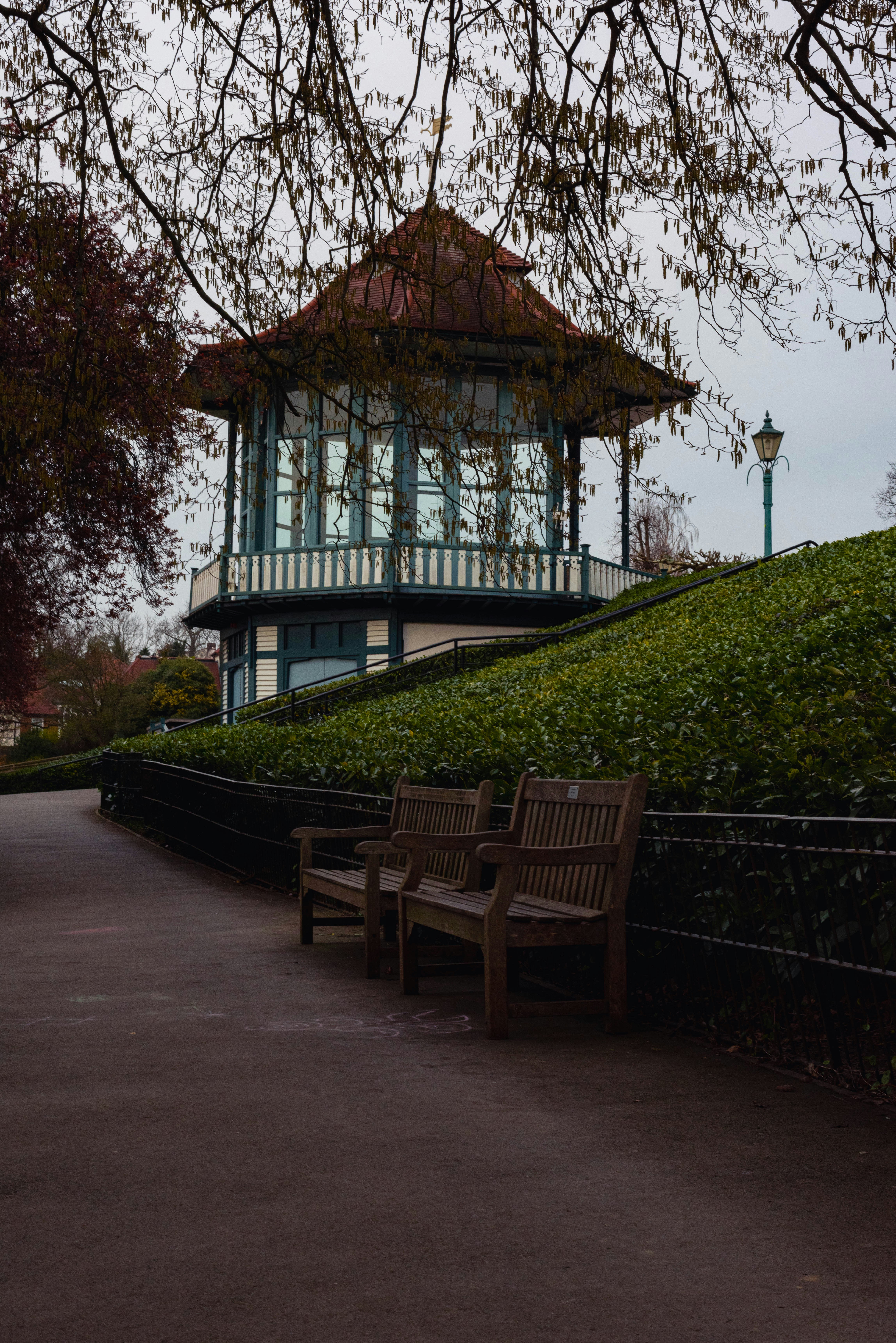 The Pavilion by the Path: A Quiet Riverside Stop