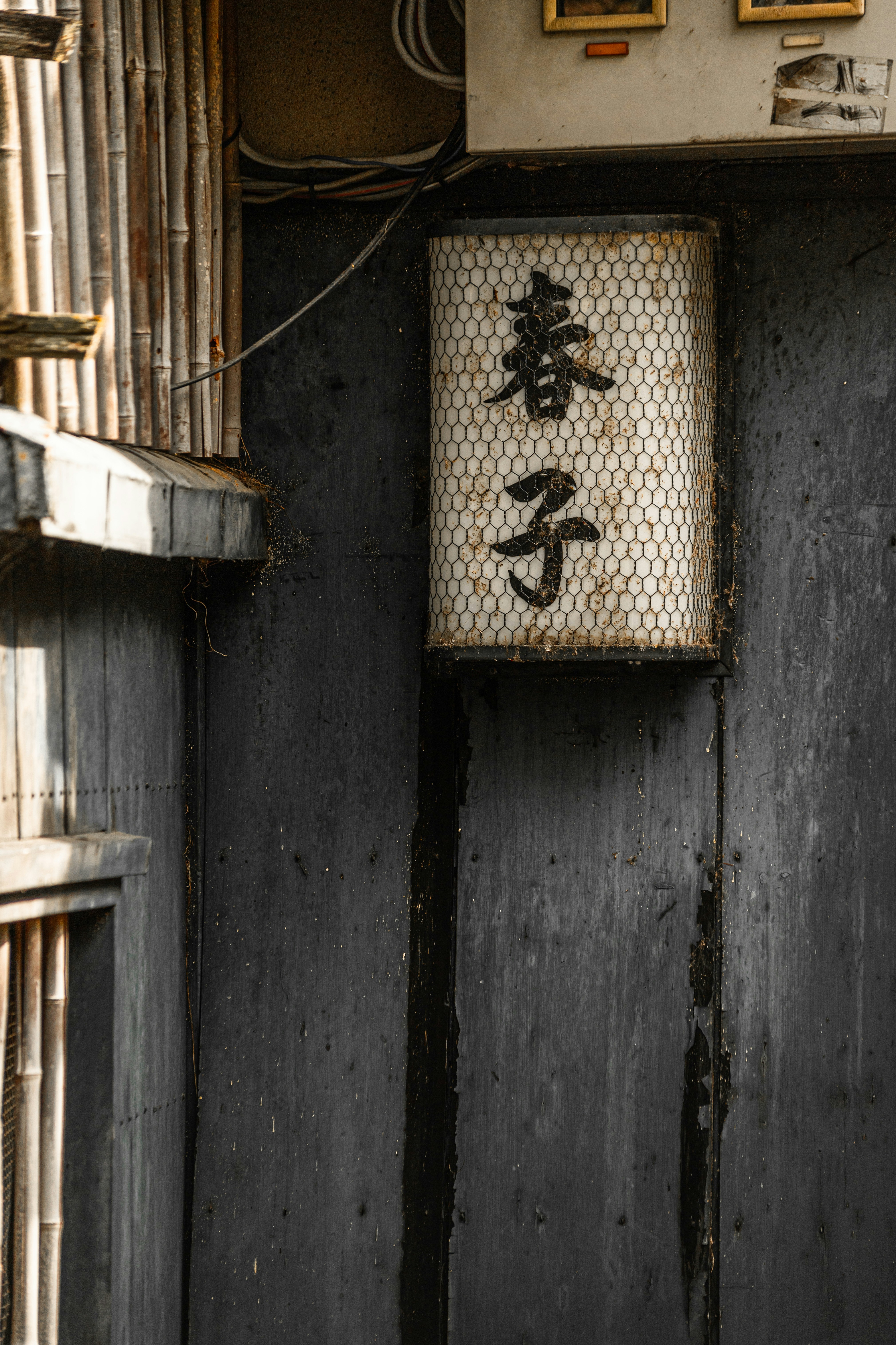 Lantern of Echoes in a Shadowed Alley
