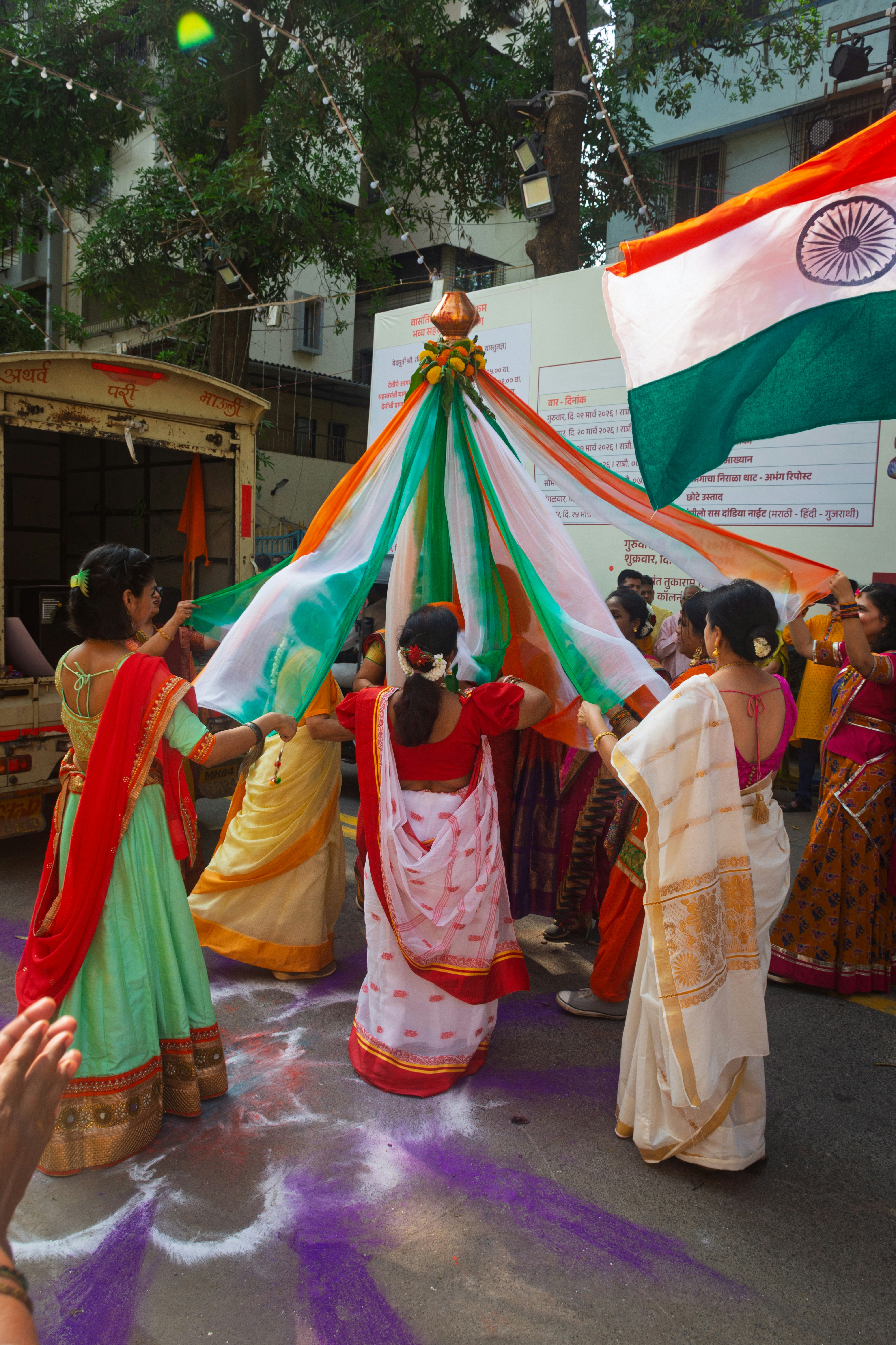 Dancing under the Tri-Color: A Celebration of Indian Culture