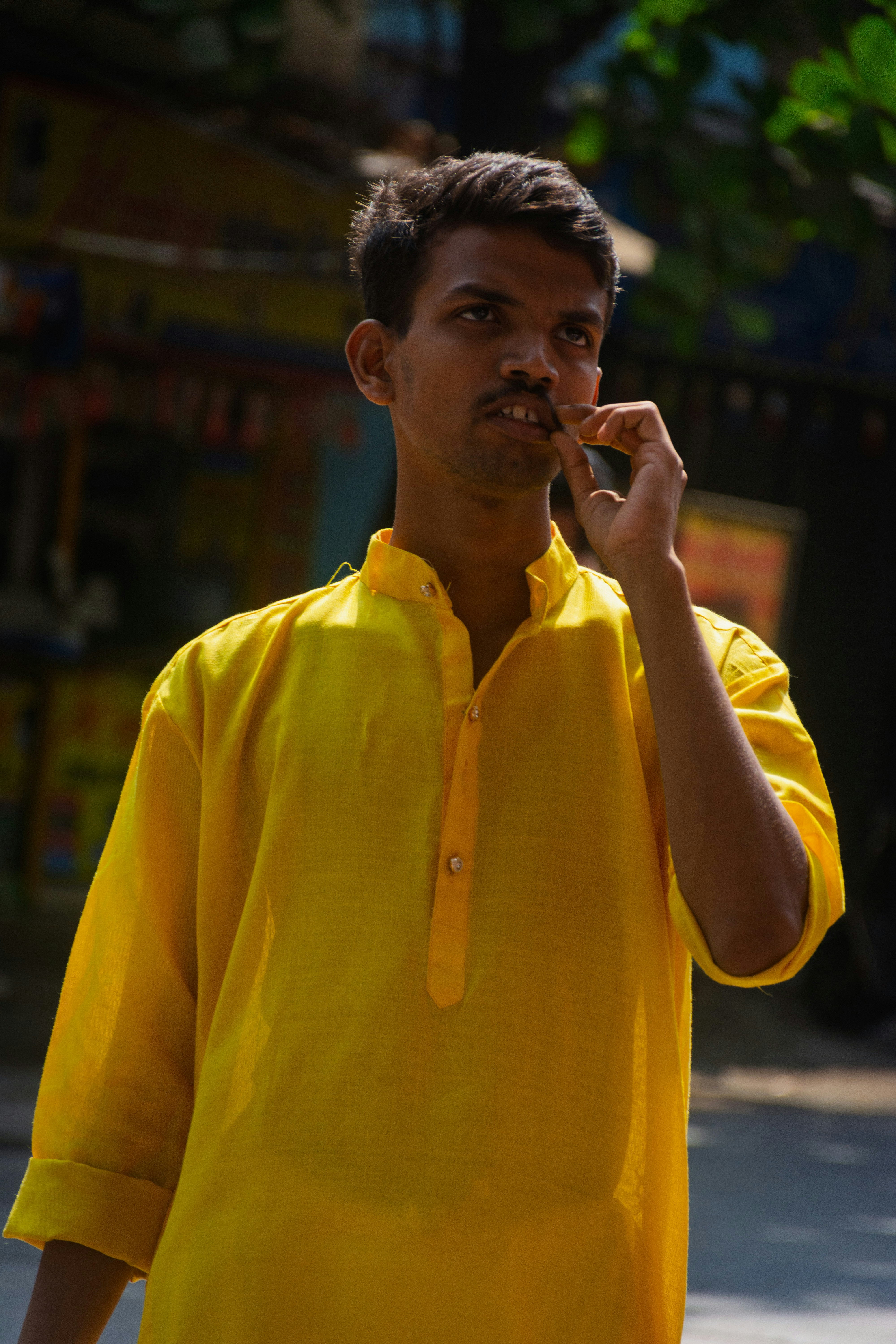 Bright Yellow Shirt, Quiet Confidence