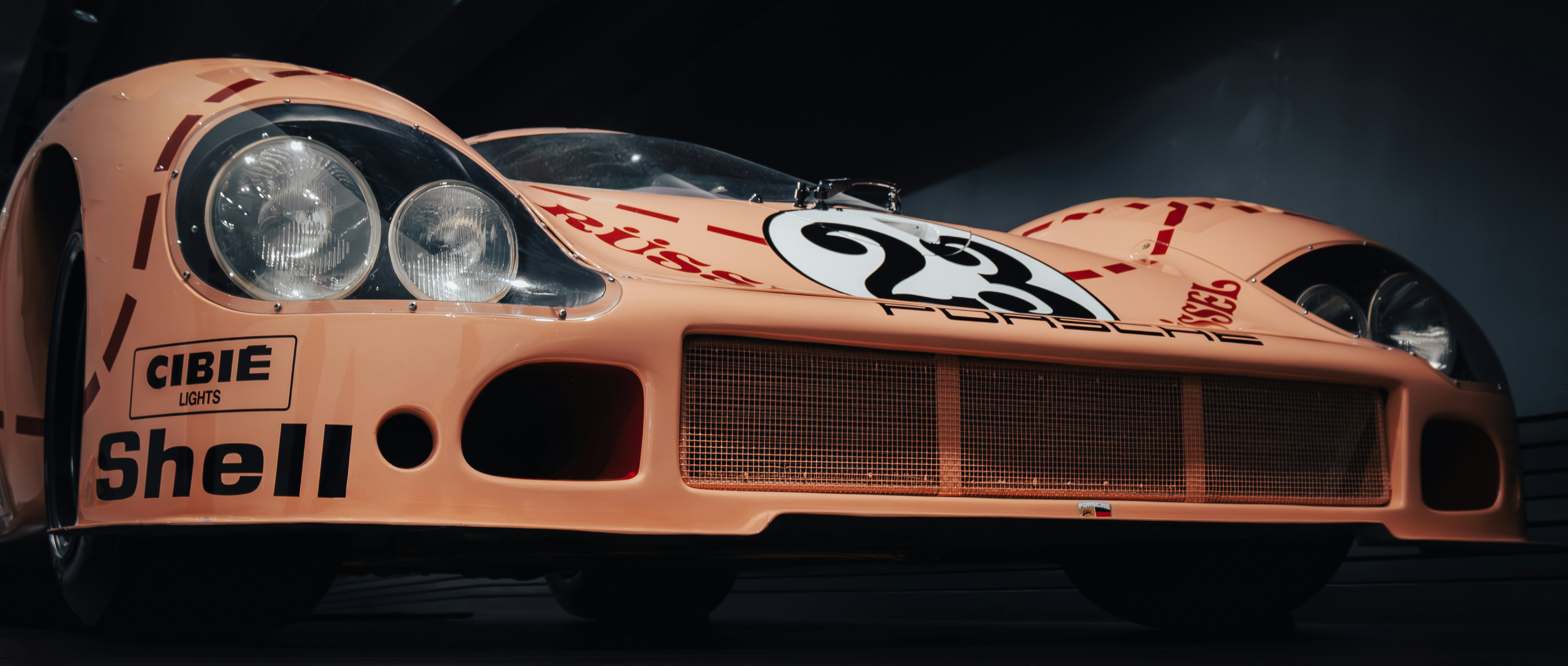 Grit and Grace: Front-Quarter of a Classic Racing Icon