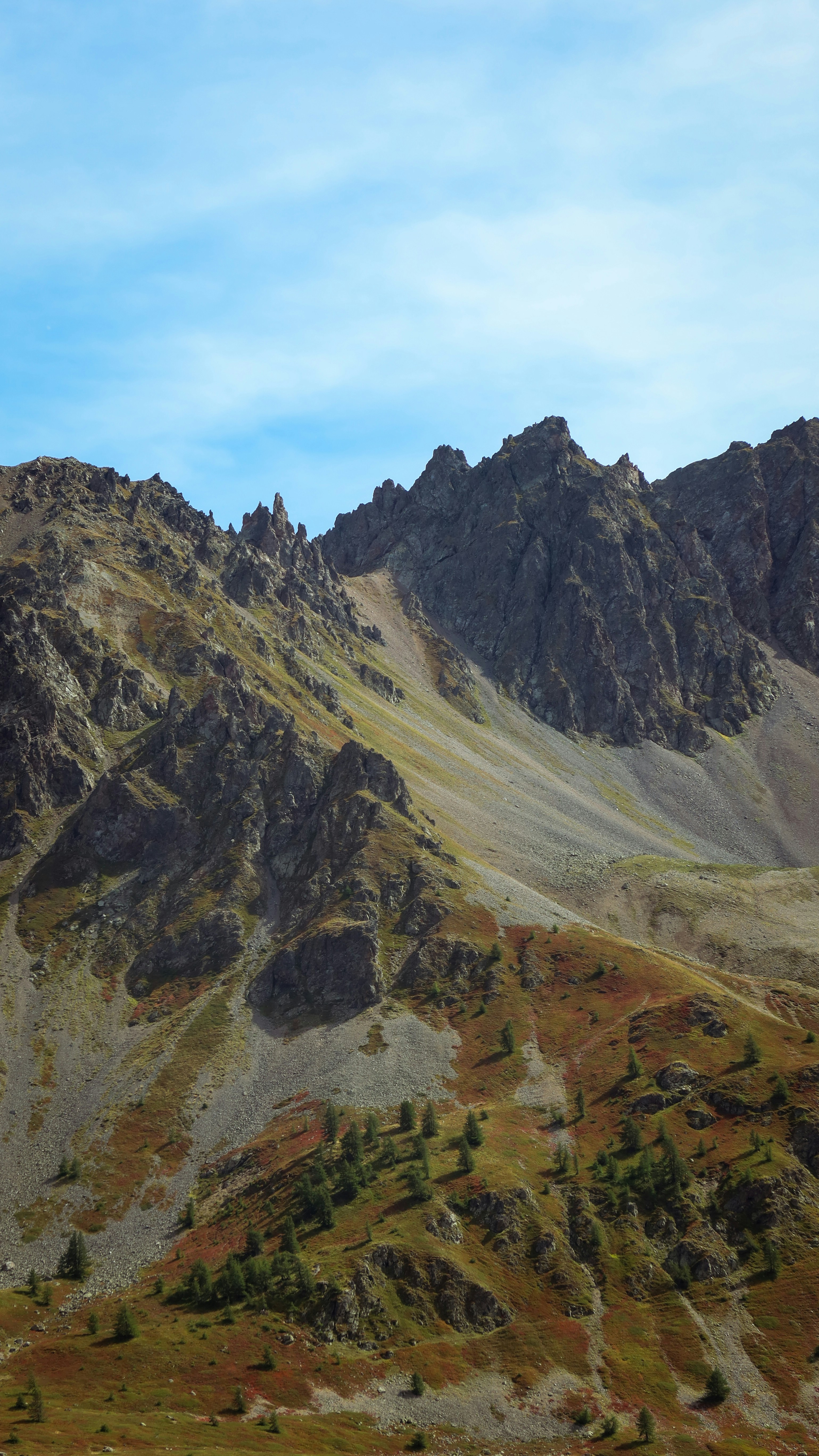 Rugged Ridge Under a Clear Blue Sky