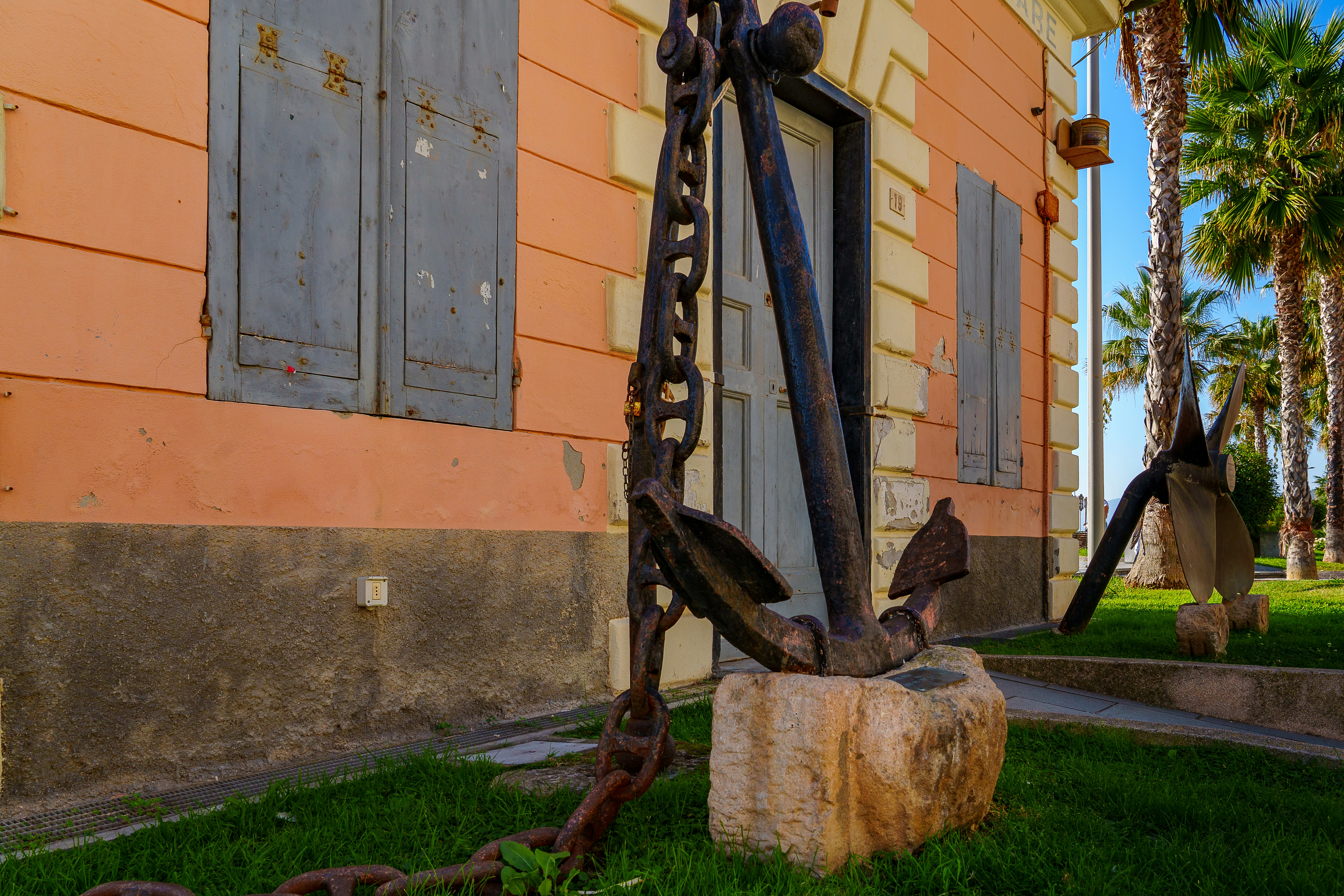 Anchor and Alchemy: A Coastal Town Forge of Light