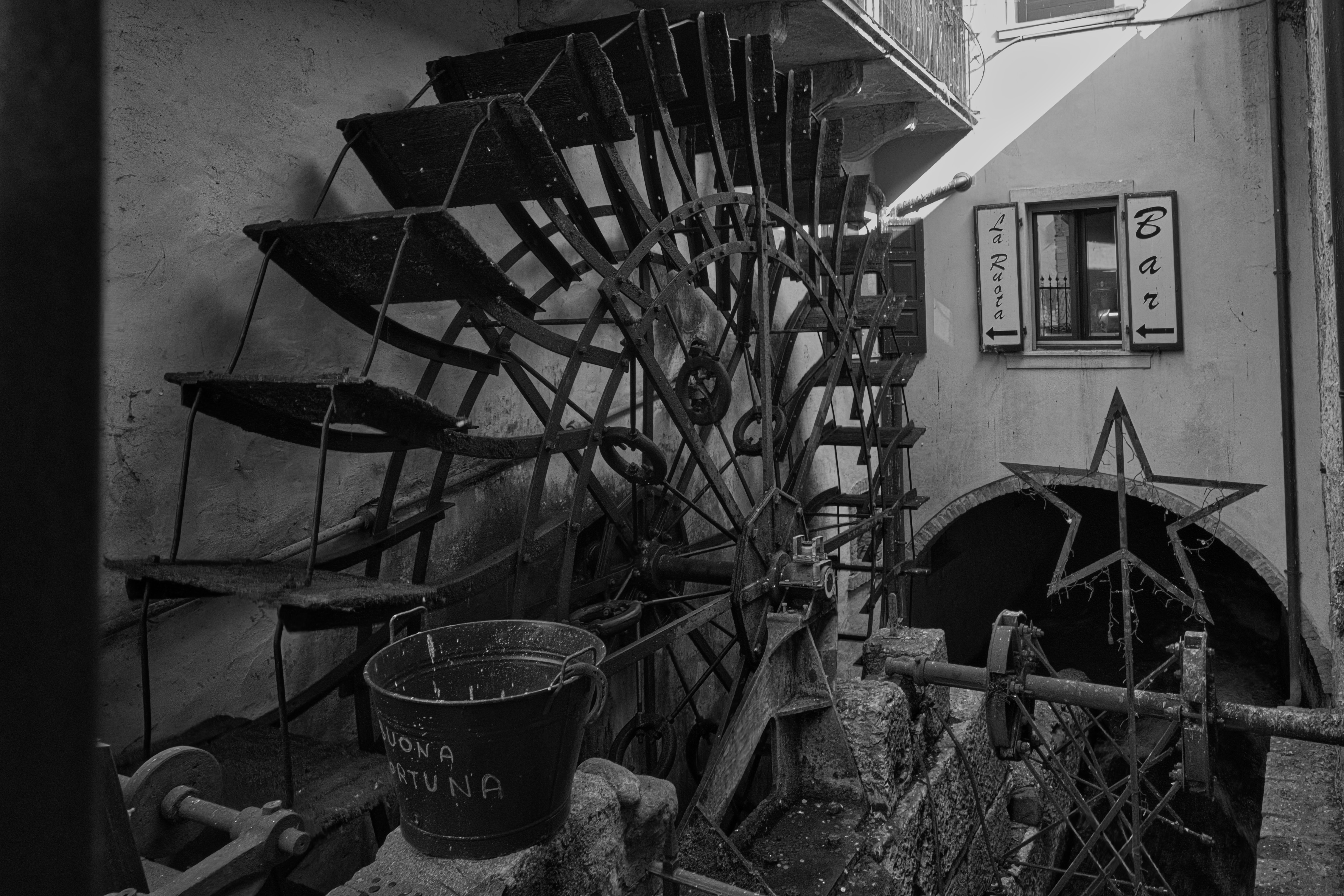 Night-work at the Water Wheel: A Quiet Industrial Corner