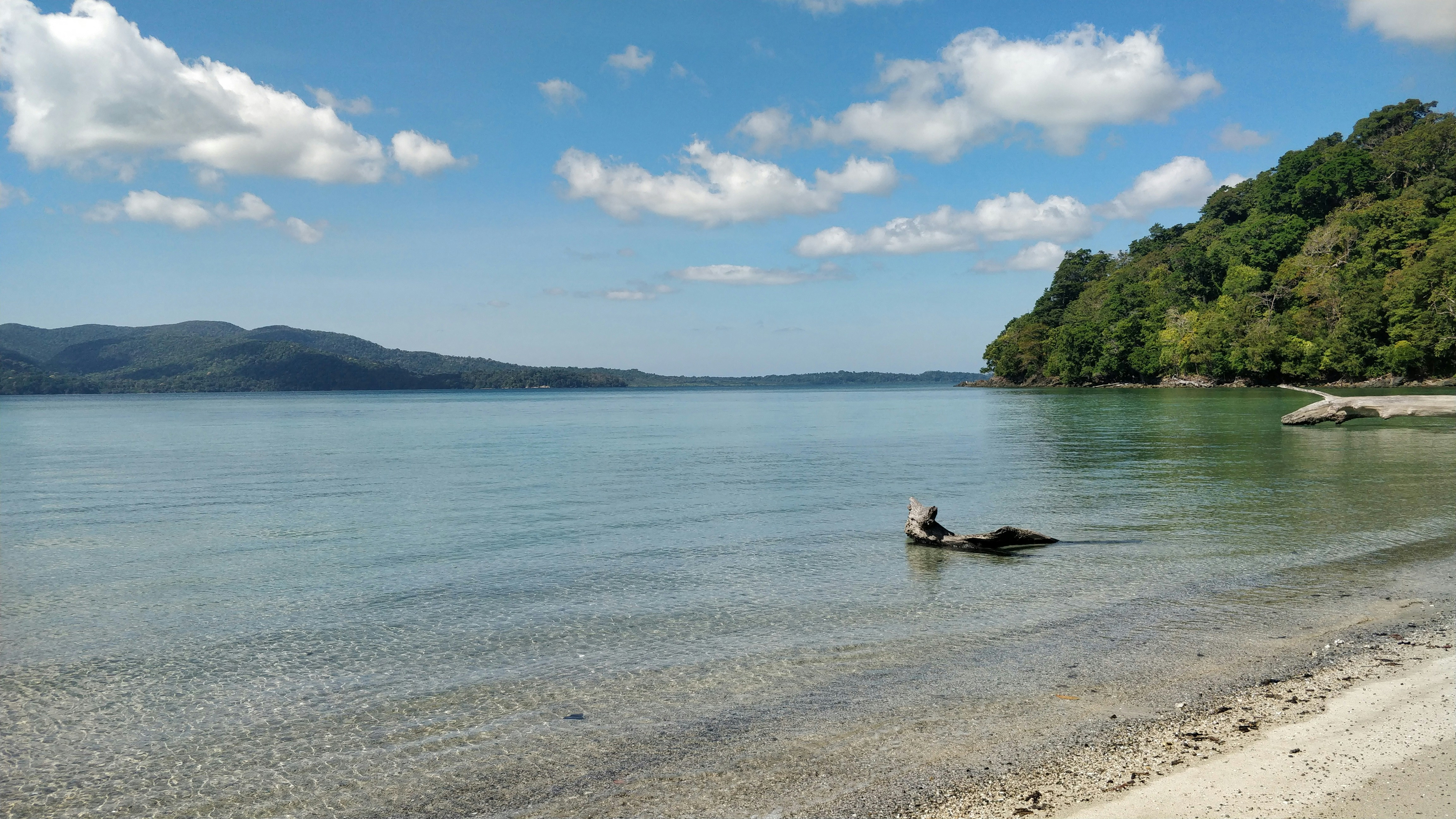 Shoreline Portrait: A Quiet Boat at the Calm Lake Edge