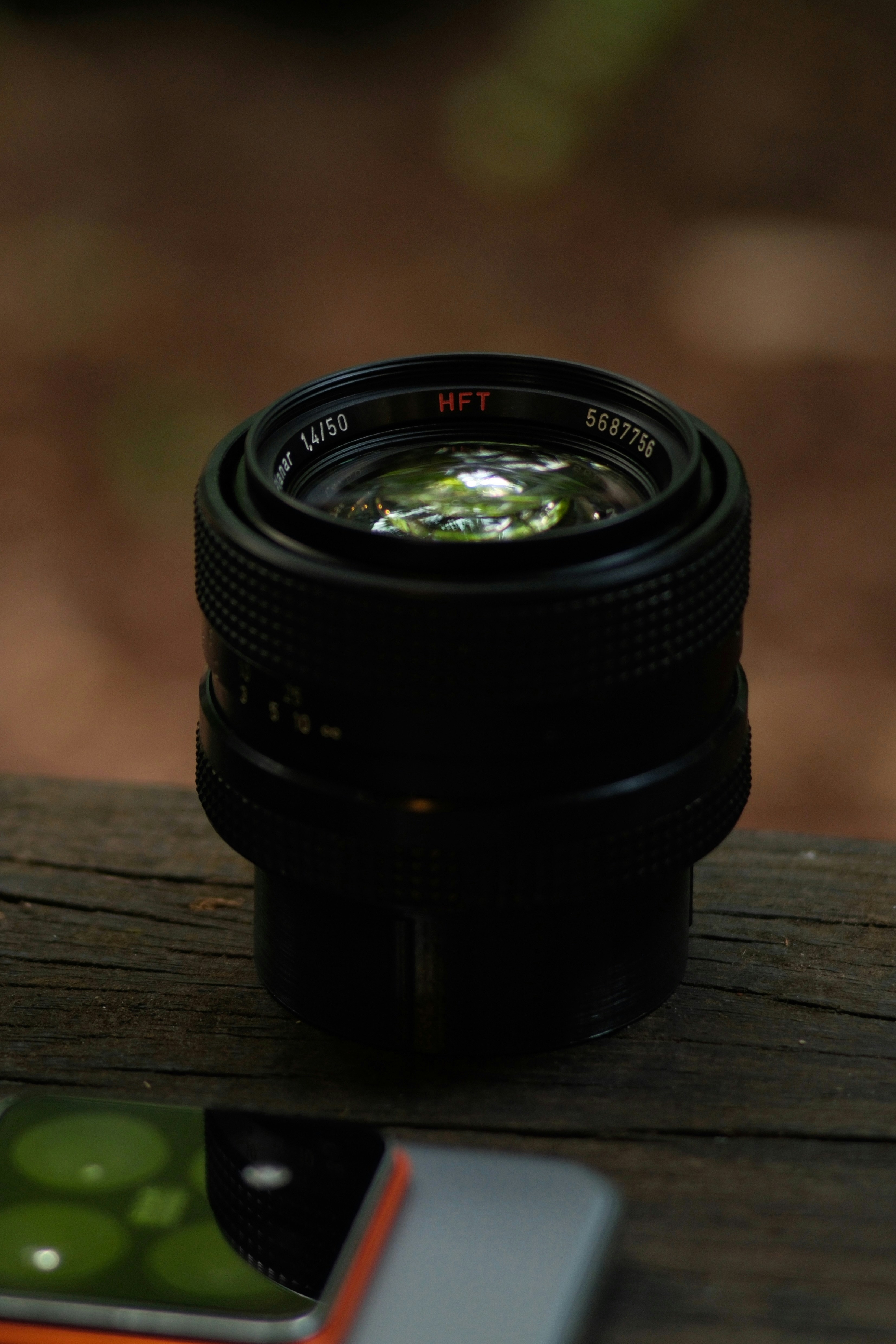 Lens Set on Wood: A Portrait of Focused Craft